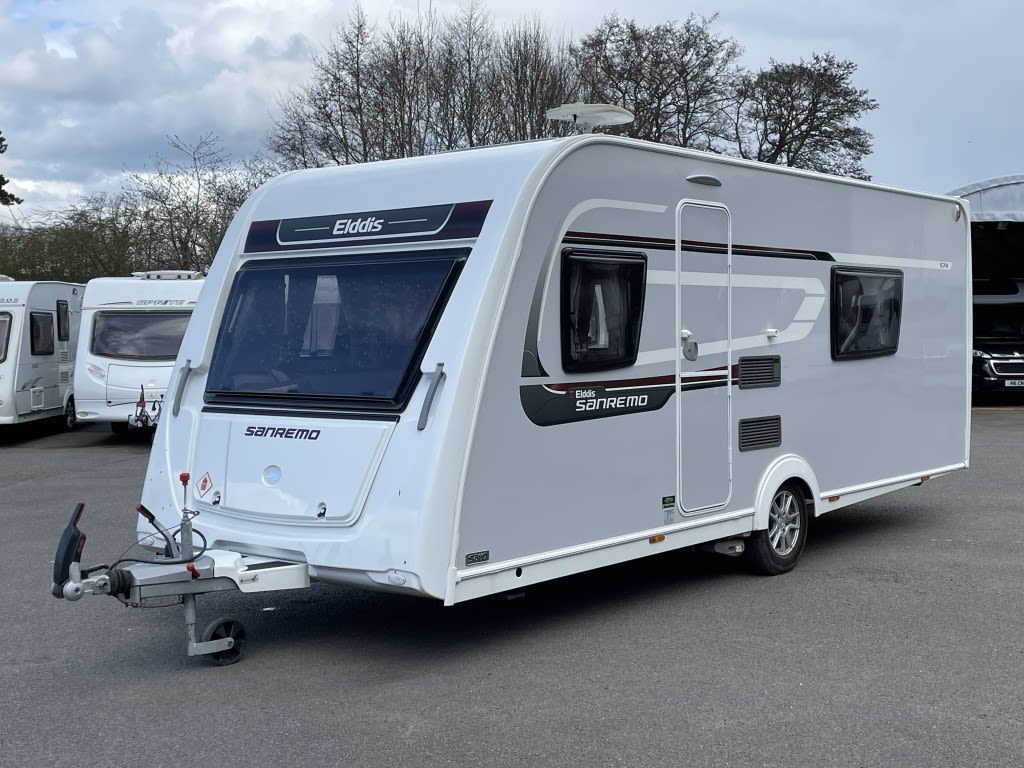 2016 Elddis Sanremo 574 Used Caravan (xplore 574) With Mover