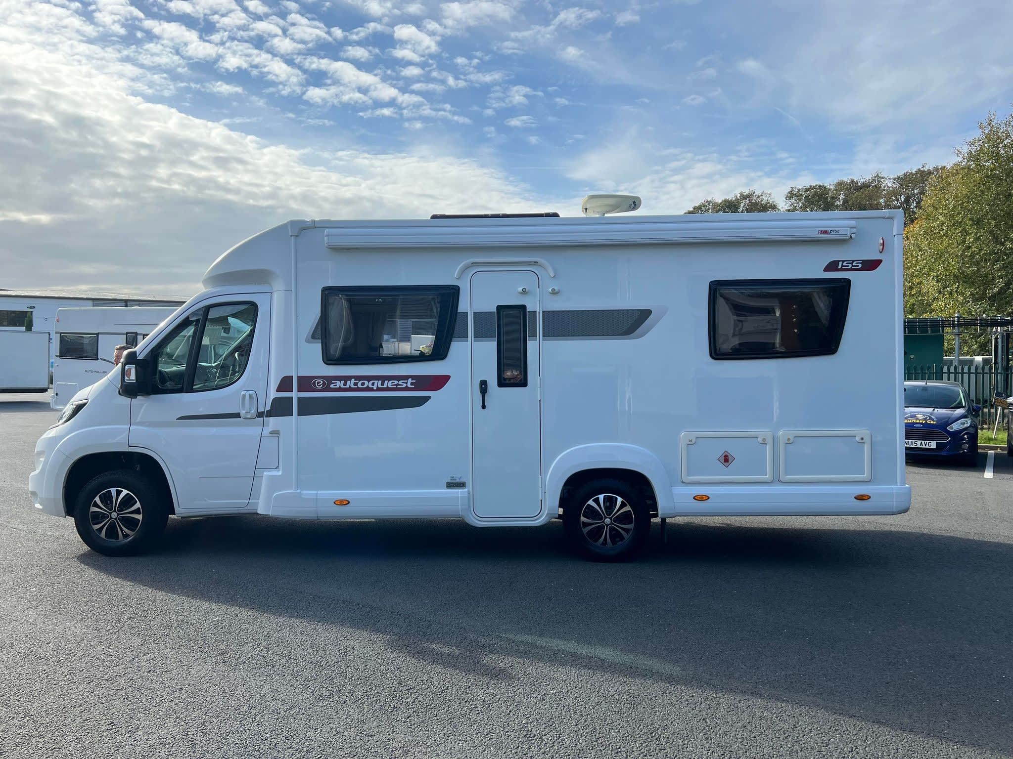 2019 Elddis Autoquest 155 White