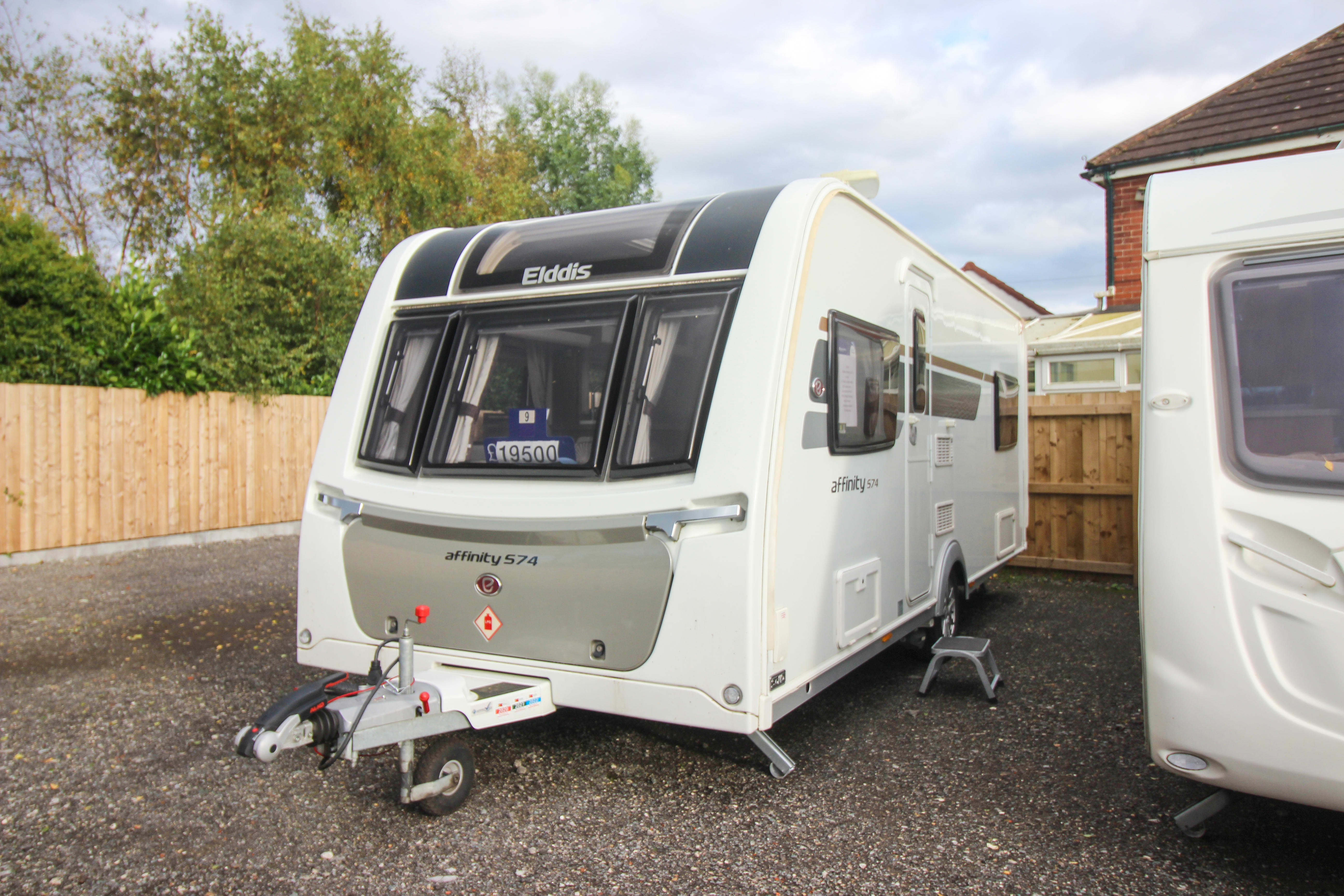 2019 Elddis Affinity 574 4 Berth With Fixed Single Beds A...