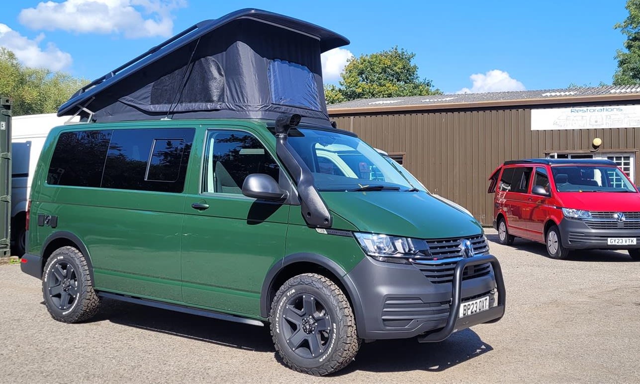 Fir Green Vw T6.1 - Swamper Camper Van - 4motion