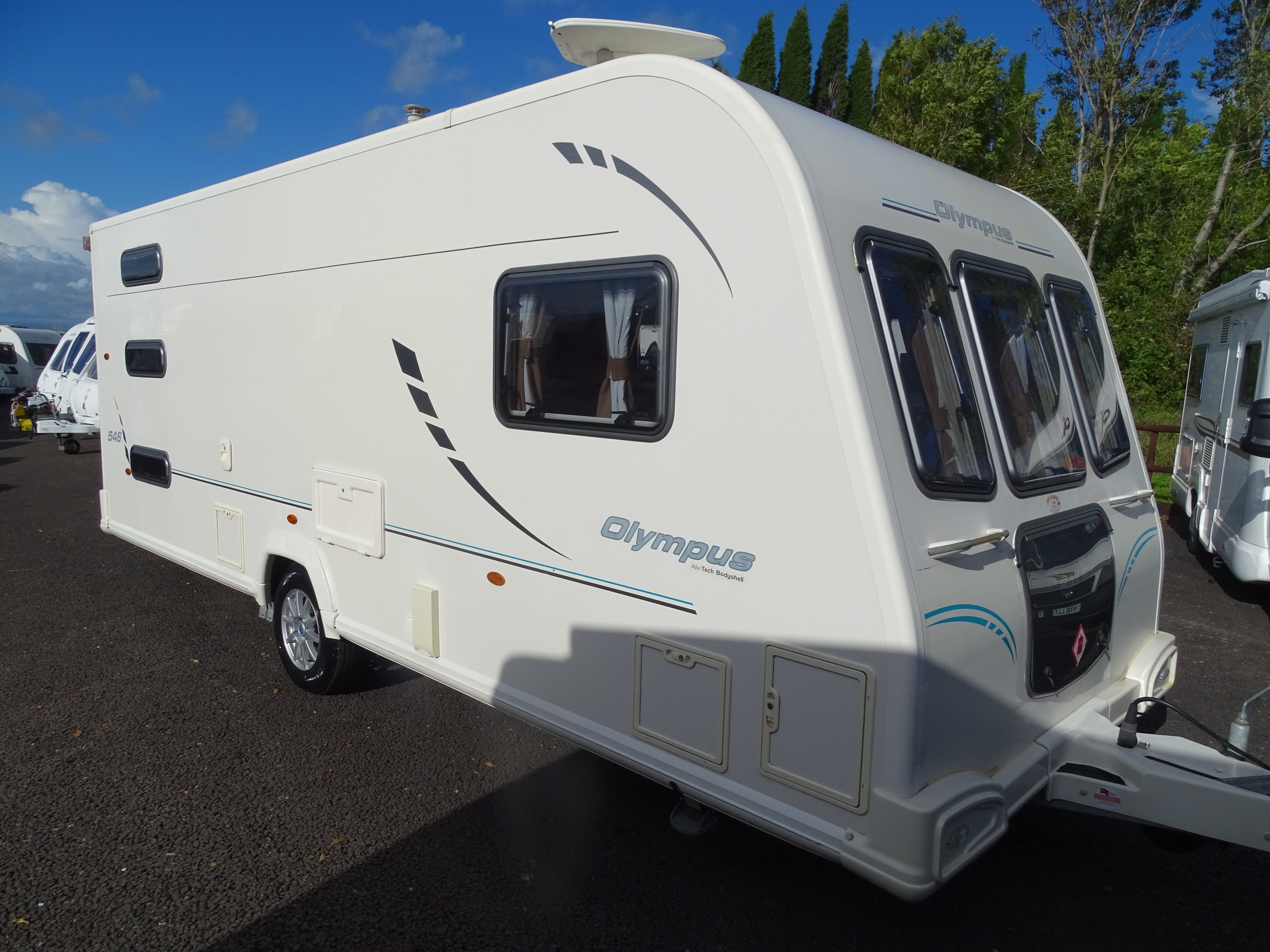 Bailey Olympus 546 2011 6 Berth Single Axle Touring Carav...