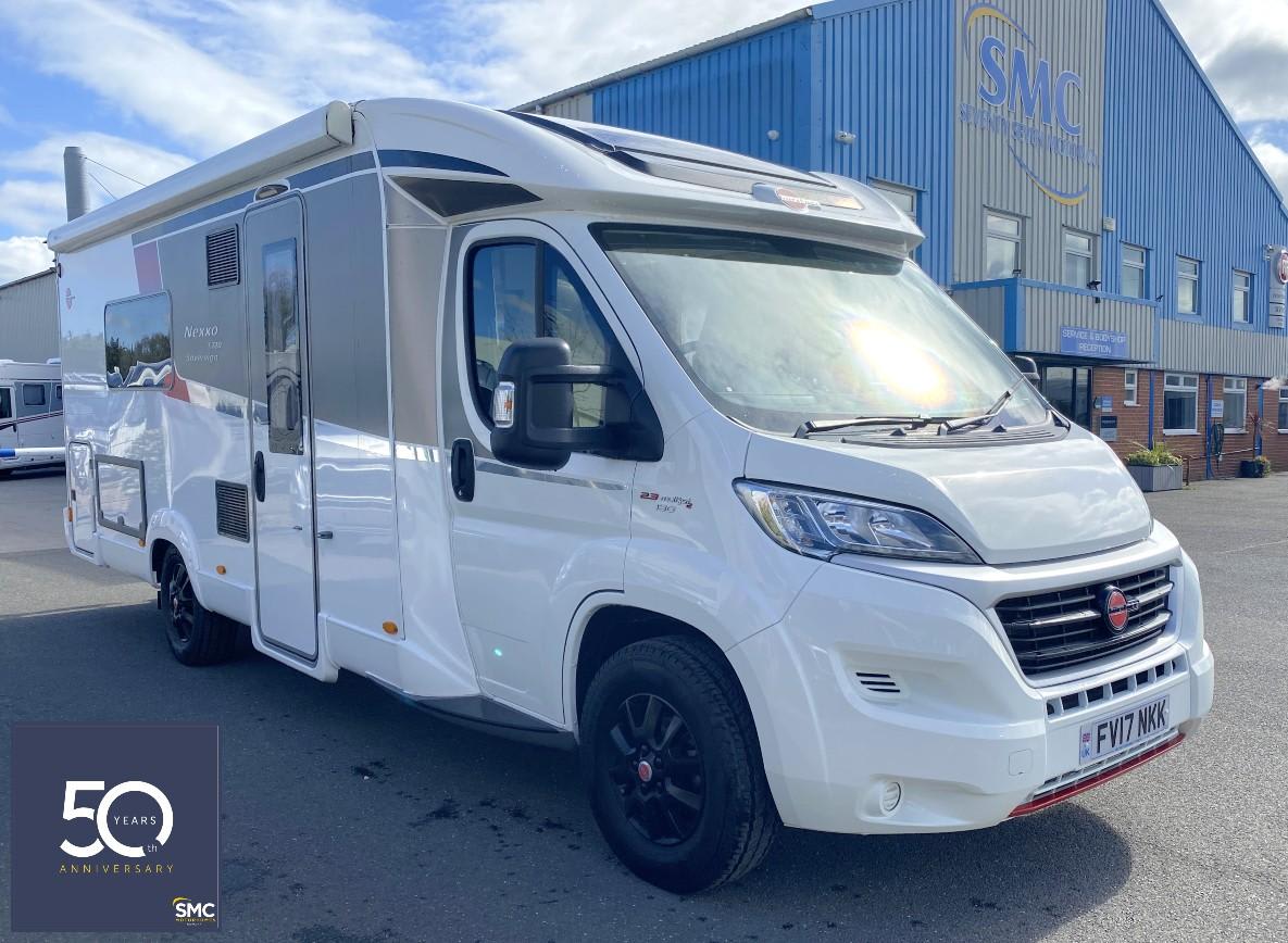 Burstner Nexxo T720 Sovereign Fiat Ducato 2.3 M-jet 130bhp