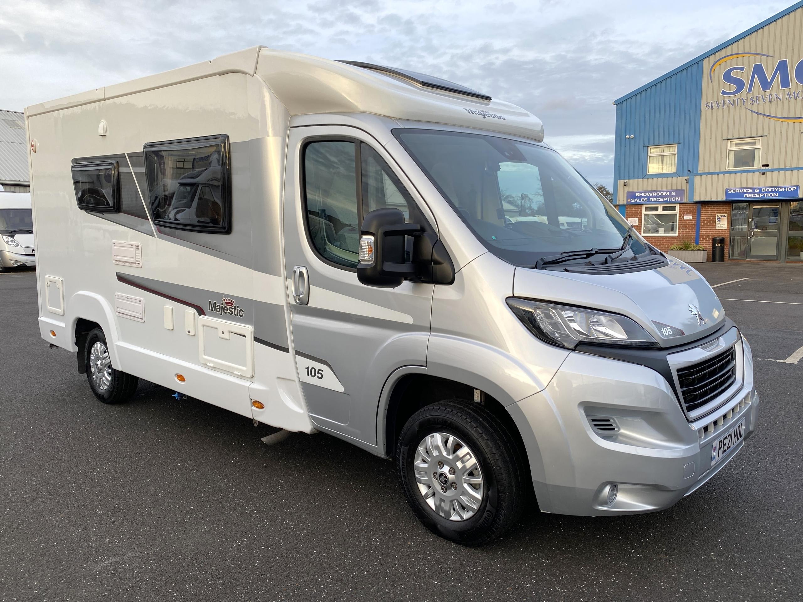 Elddis Majestic 105 Peugeot Boxer 2.2 Hdi 140bhp