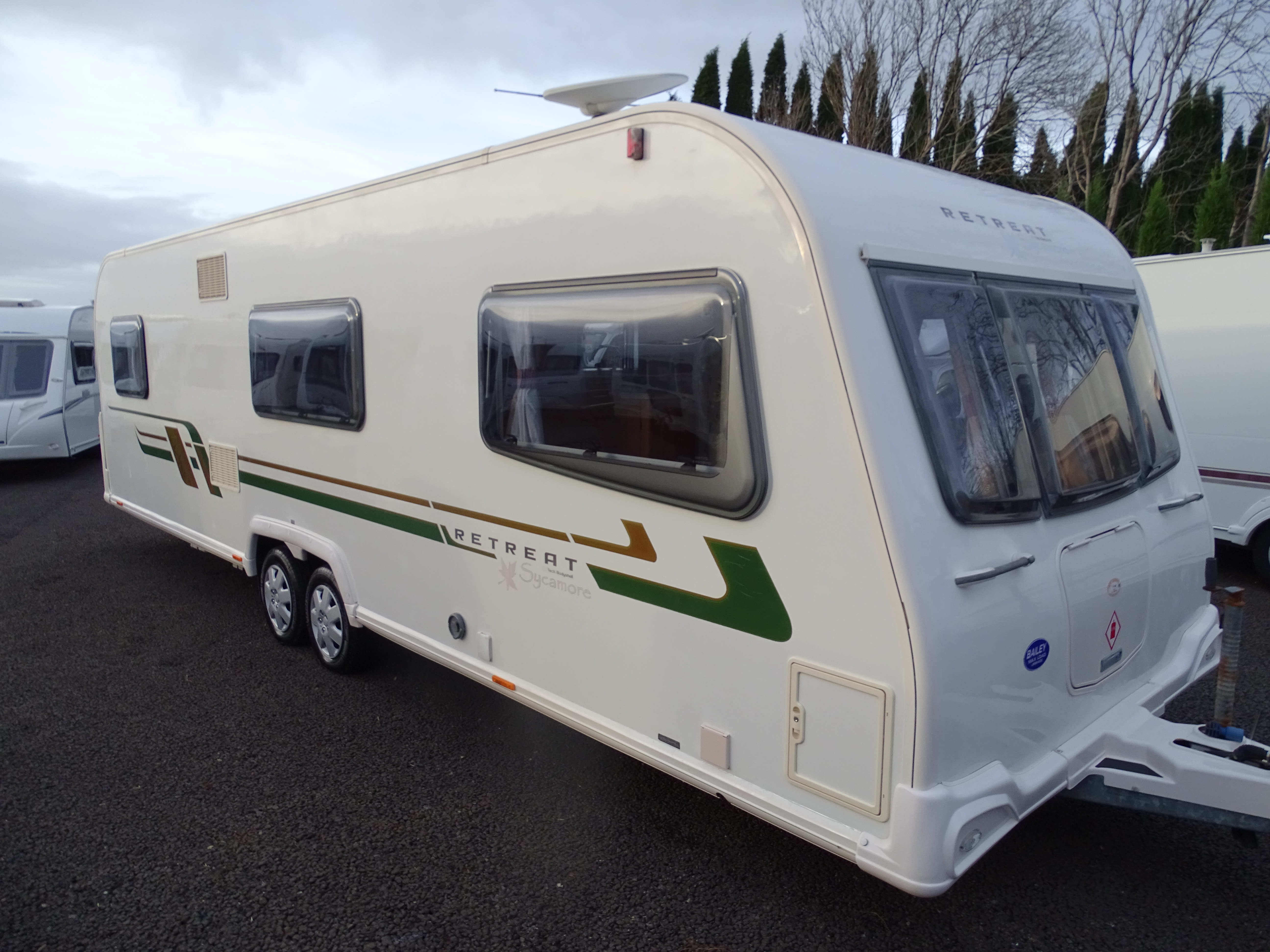 Bailey Retreat Sycamore 2012 6 Berth Twin Axle Caravan Wi...