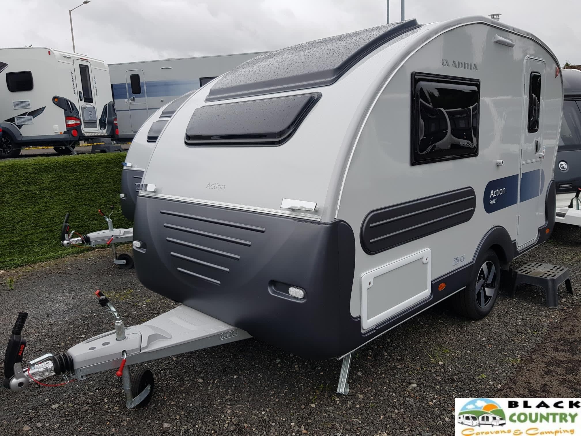 2023 Adria Action 361 Lt With Motor Mover (grey Trim)