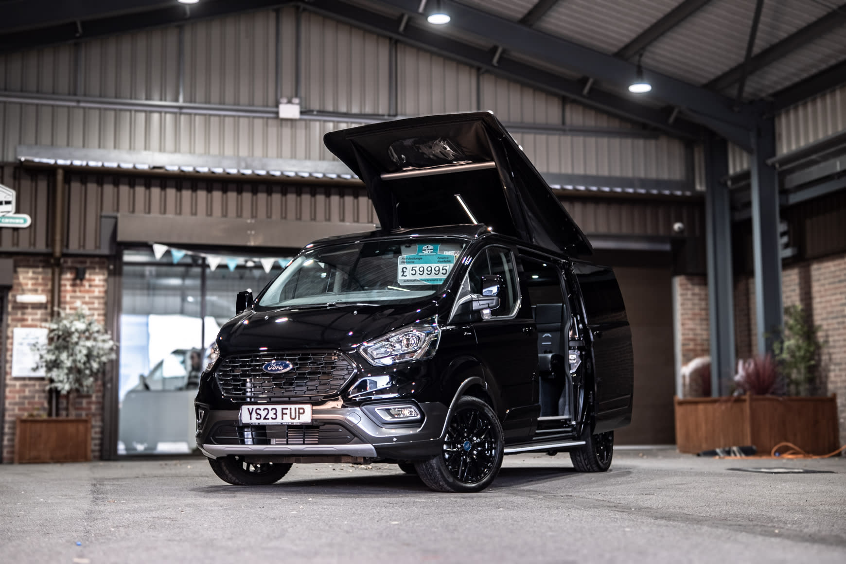 Ford Transit Custom Active 2023 Automatic Black Brand New...