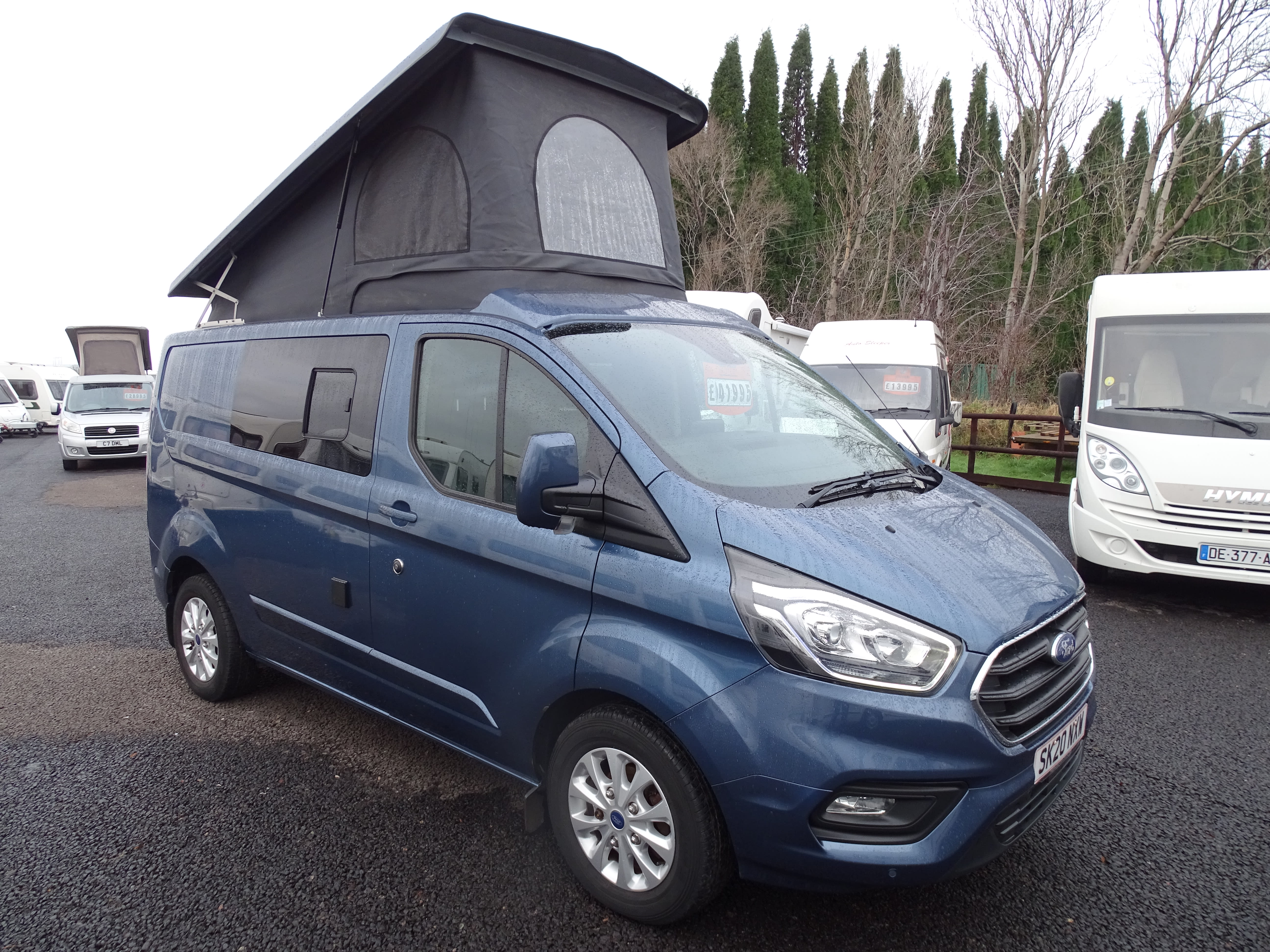 Ford Transit Custom 280 Ltd Eblue 2020 2 Berth Converted ...