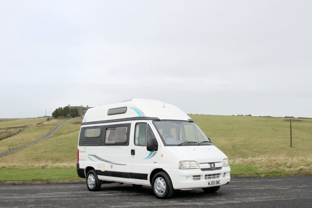 Auto-sleepers Symbol 2.2hdi, 4 Berth, 4 Seat Belts,