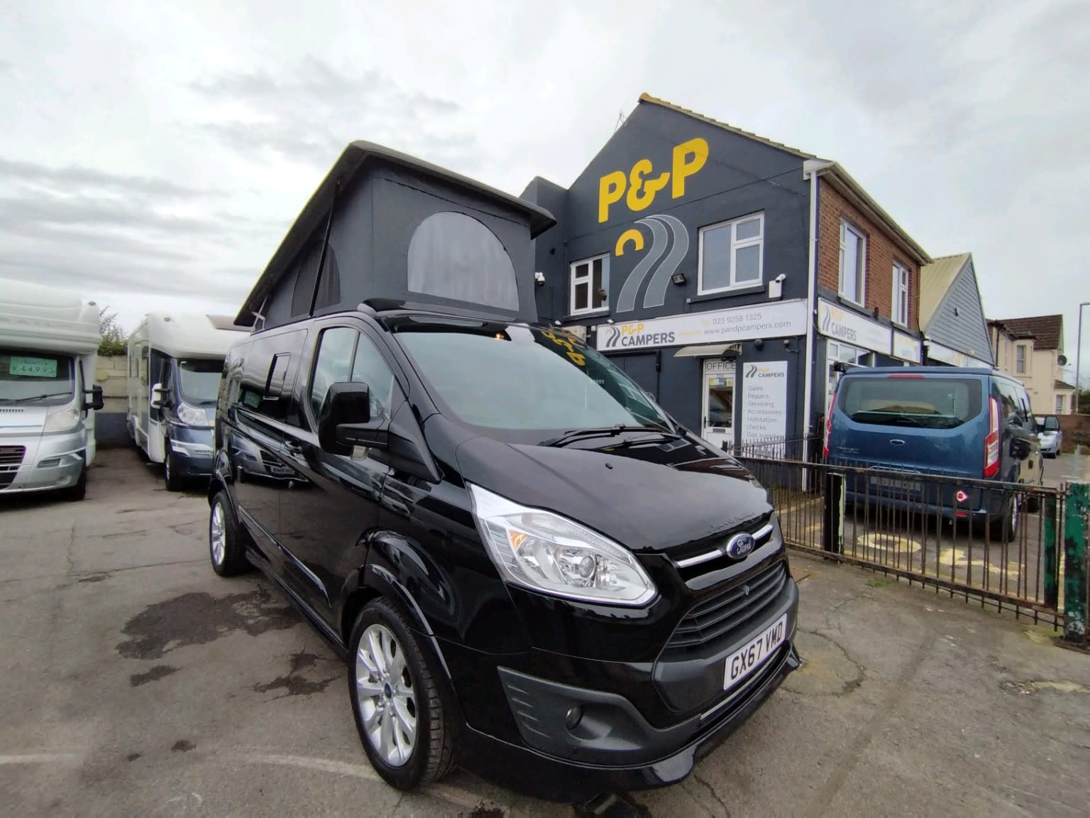 2017 Ford Transit Custom Black