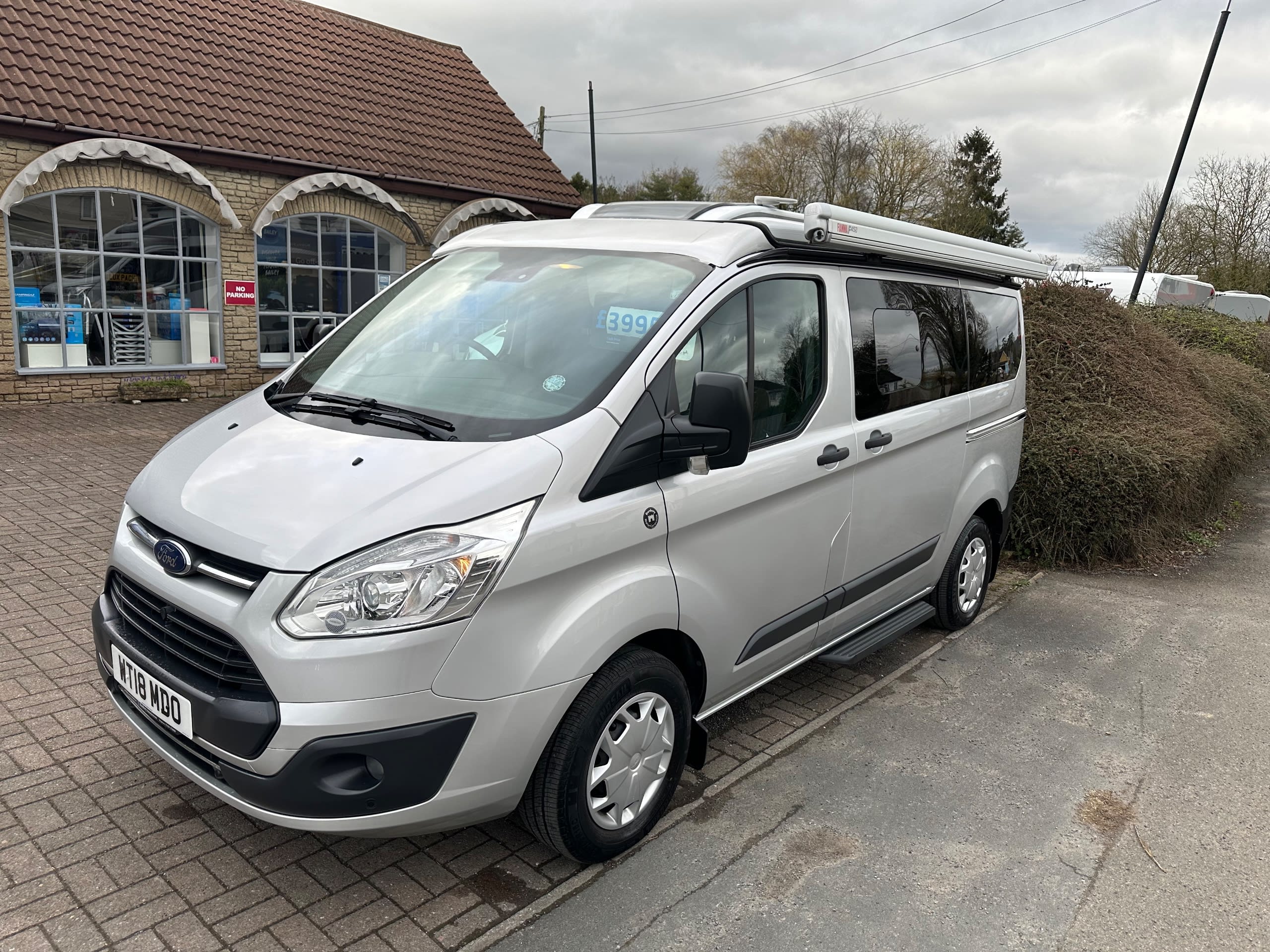 2018 Ford Transit Custom Silver