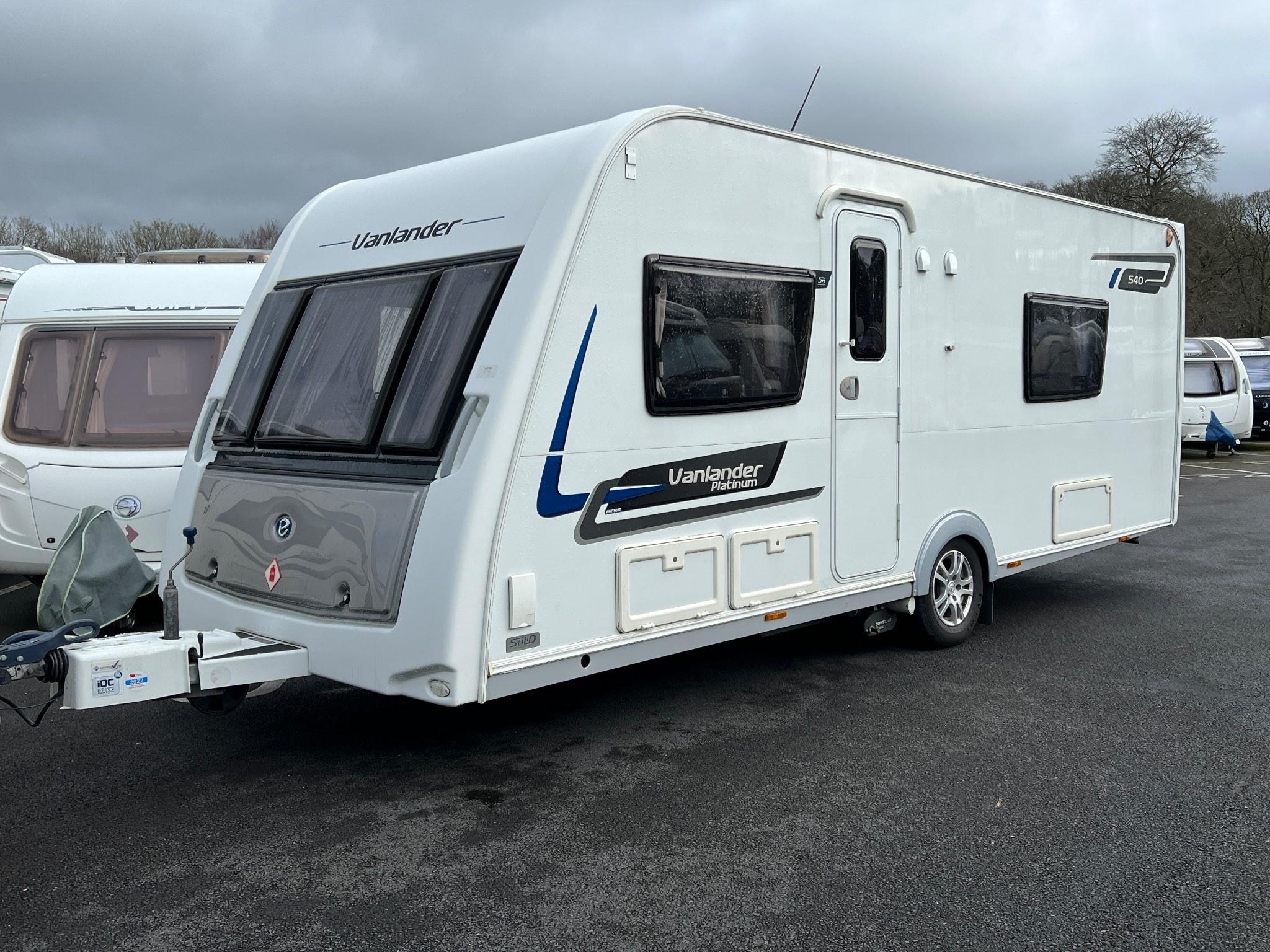 2014 Elddis Vanlander 540 4 Berth Touring Caravan With Fi...