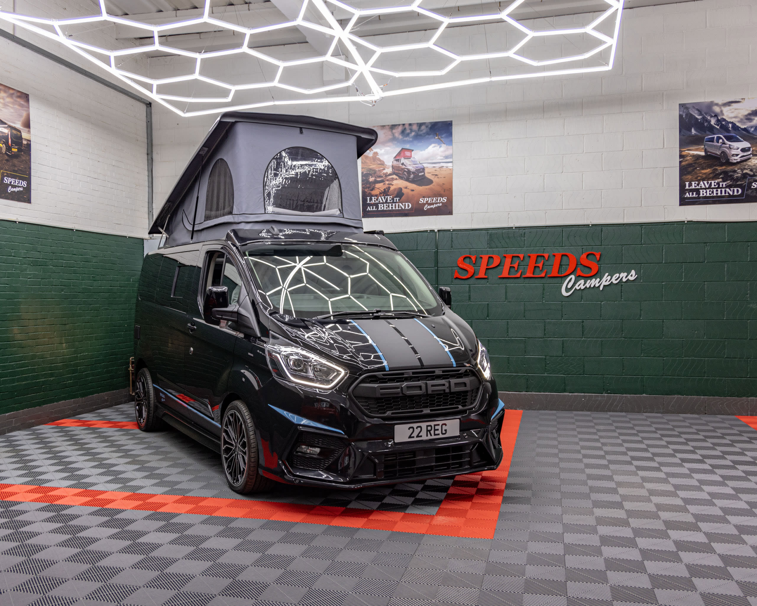 Ford Transit Custom Limited Speeds Riva Edition Camper 13...
