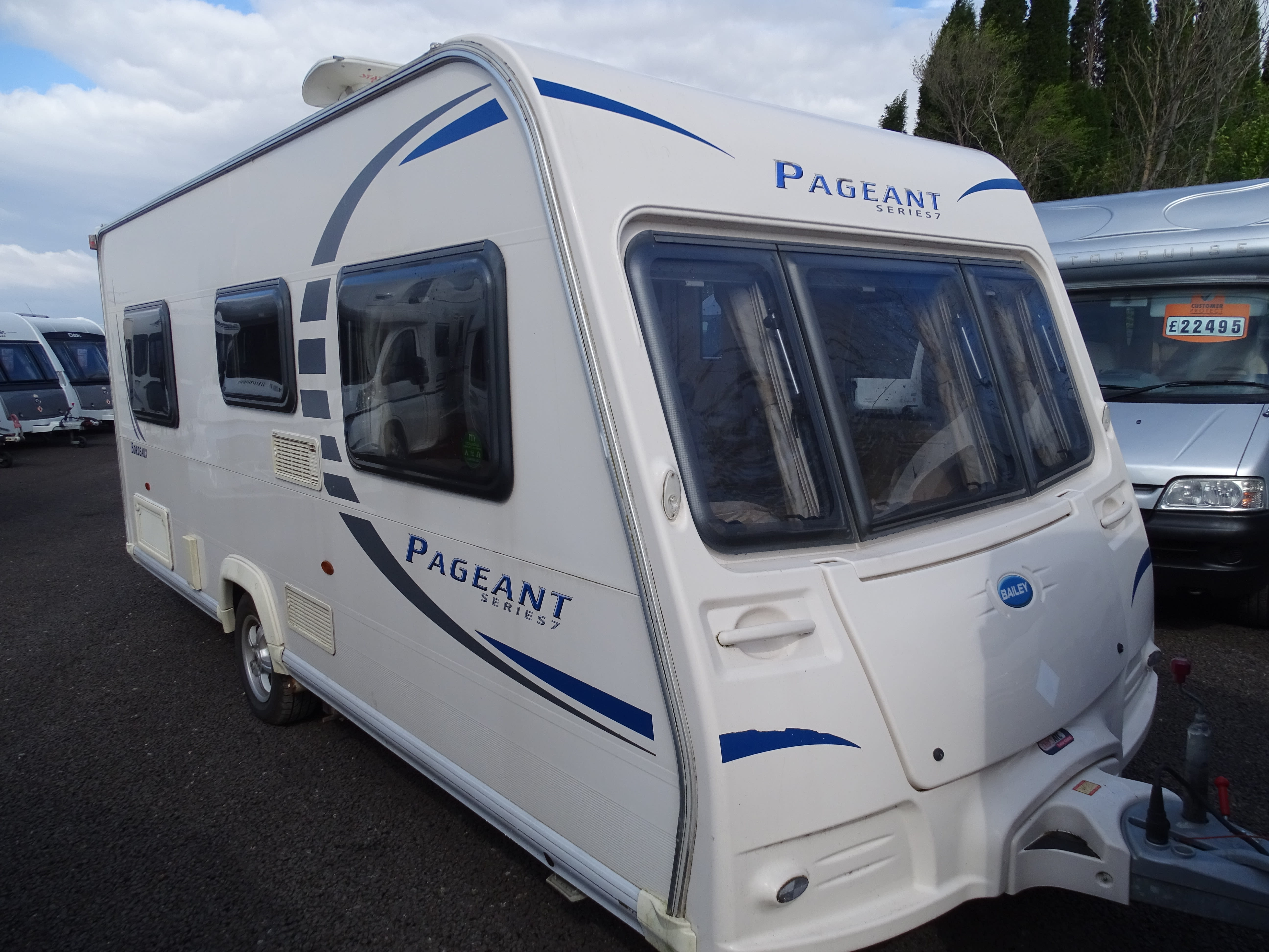 Bailey Pageant Bordeaux 2010 4 Berth Single Axle Touring ...