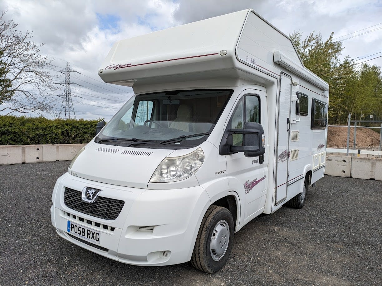 Elddis Firestorm 140 Motorhome 2008 2+2 Berth