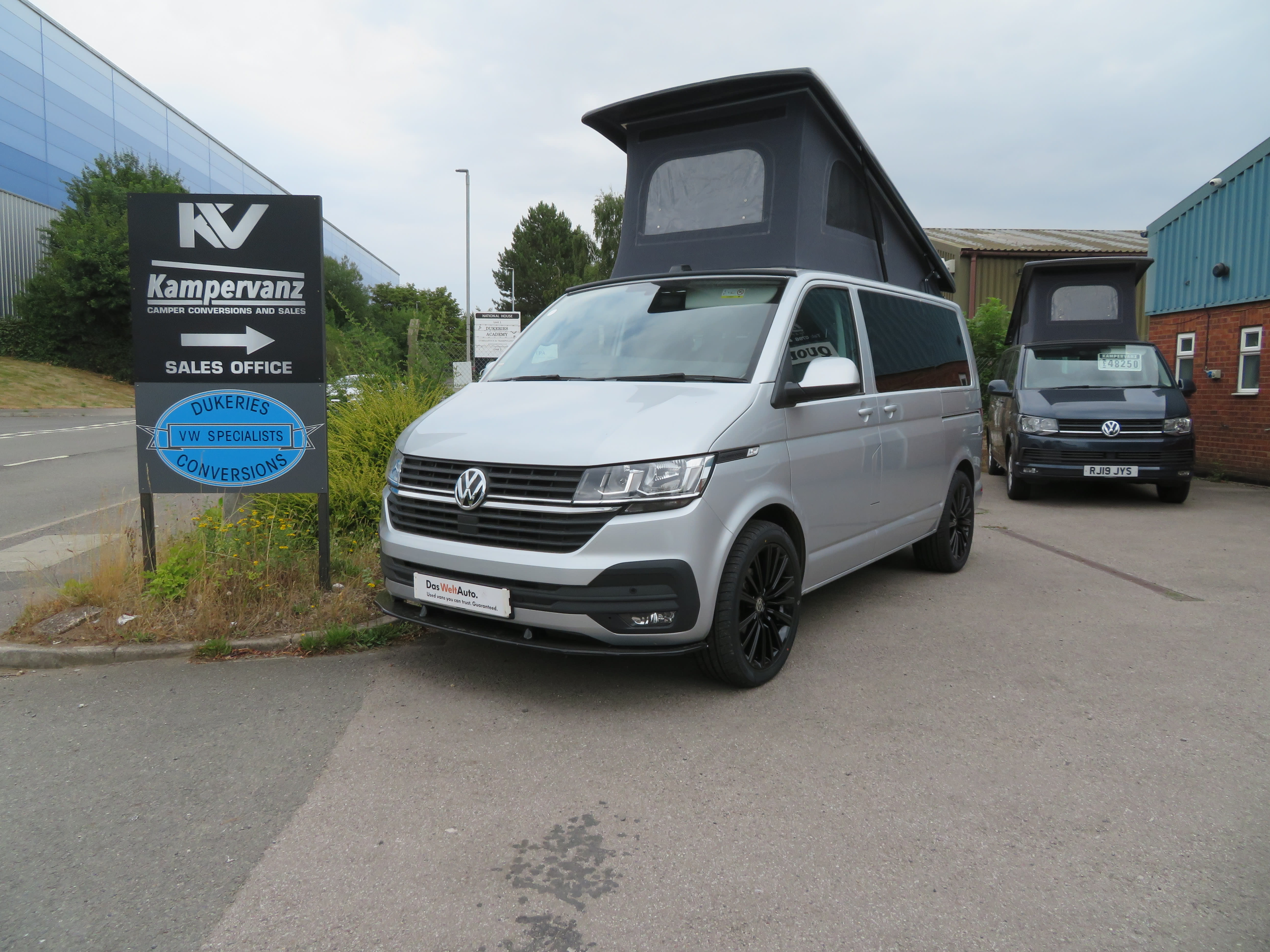 2021 (21) Vw T6.1 In Silver - Highline, Swb Campervan
