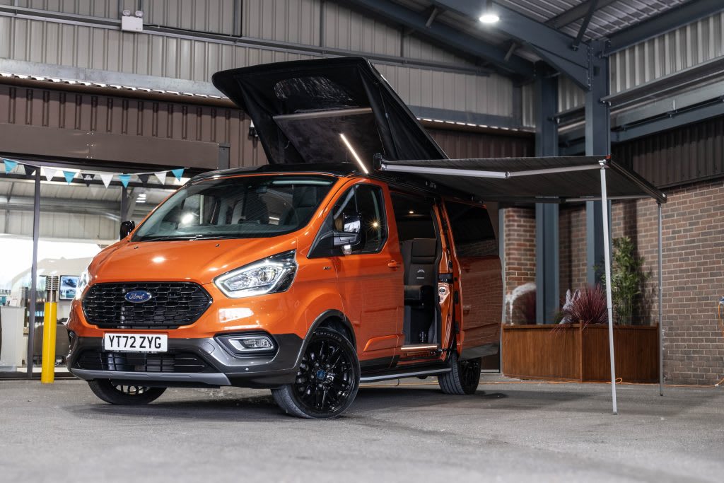 Ford Transit Custom Active 2022 Orange Glow Campervan