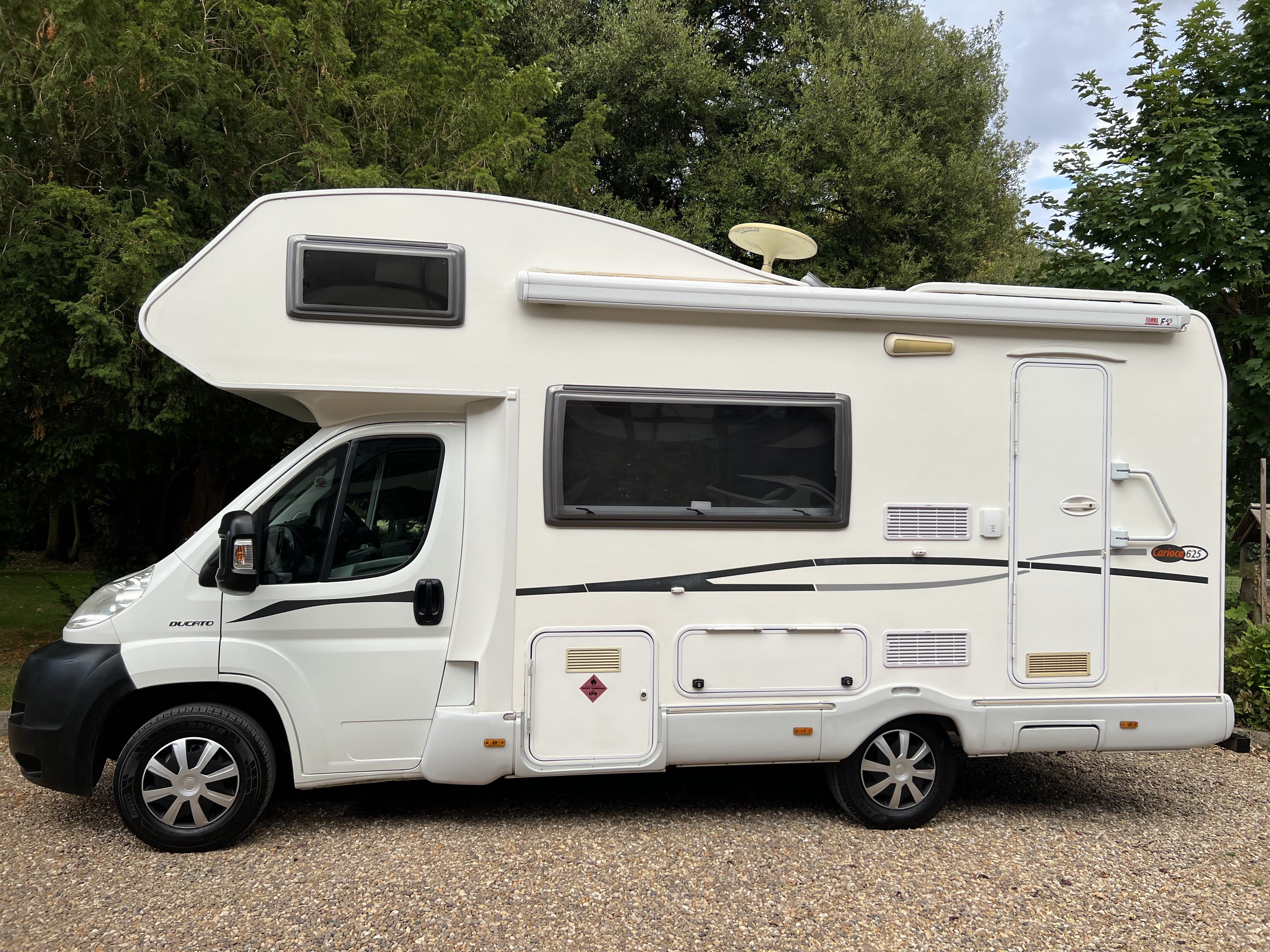 2007 Ci Carioca 625 Motorhome 5 Berth Fiat Ducato 2.3jtd