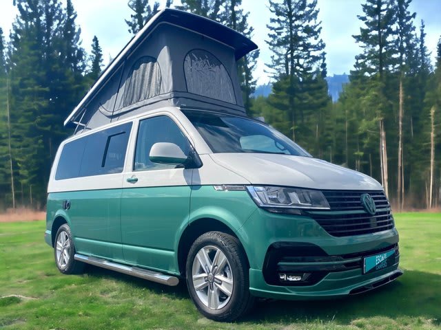 Volkswagen T6.1 Campervan Two Tone Bayleaf Green Swb High...