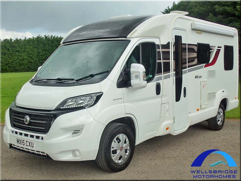 2015 Swift Rio 340 White