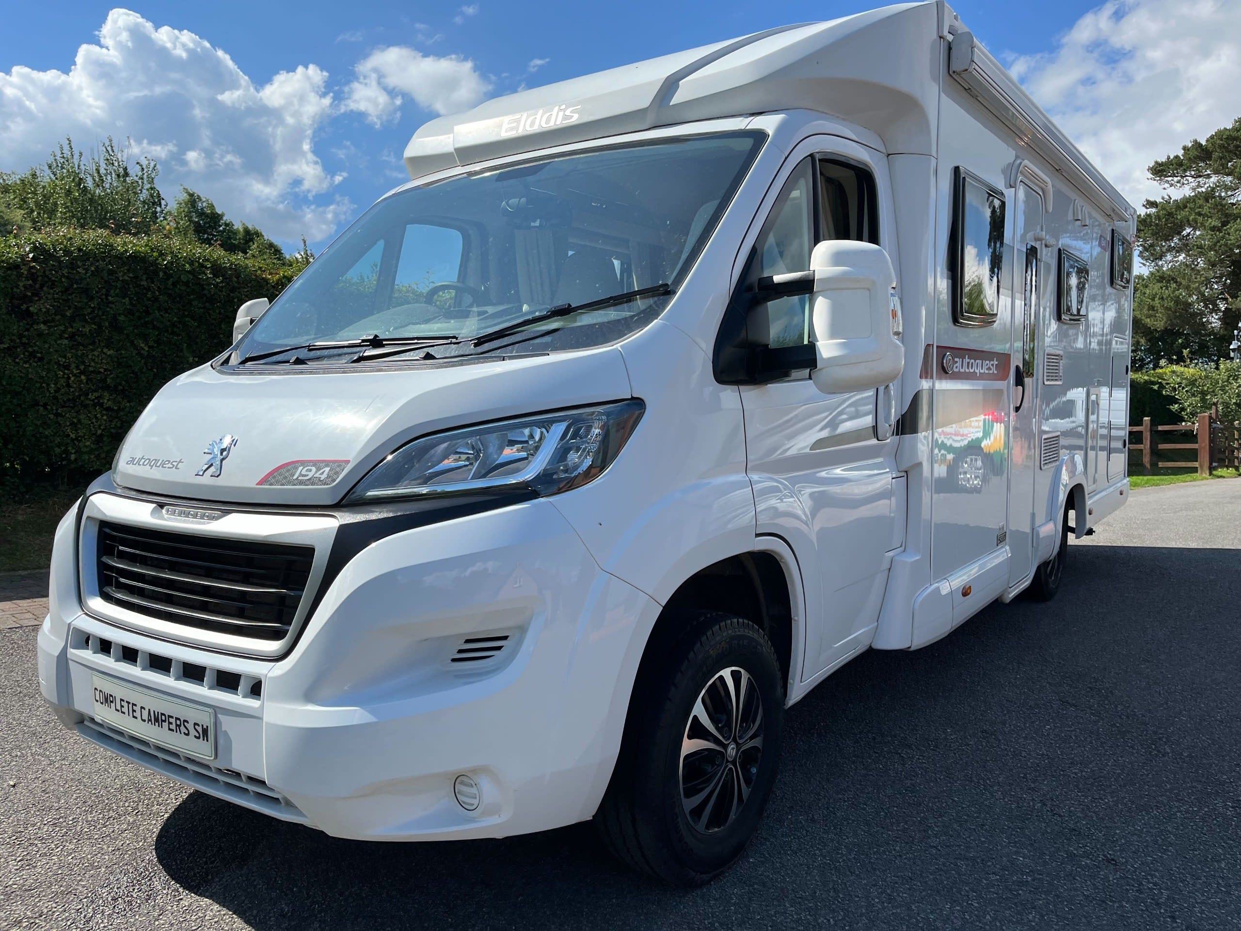 2019 Elddis Autoquest 194 White