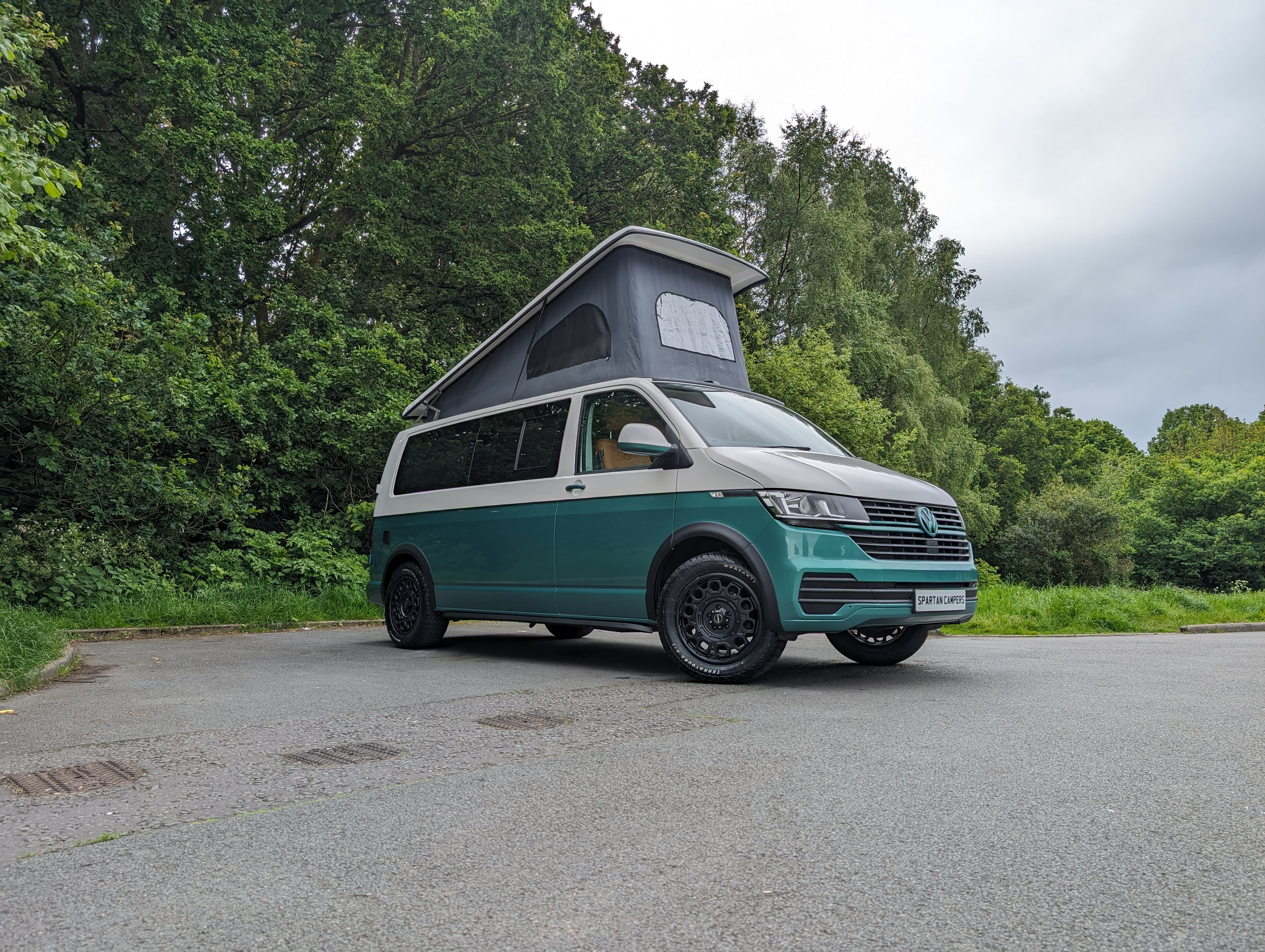 Stunning Bayleaf Green Two Tone Swamper Style Camper By S...