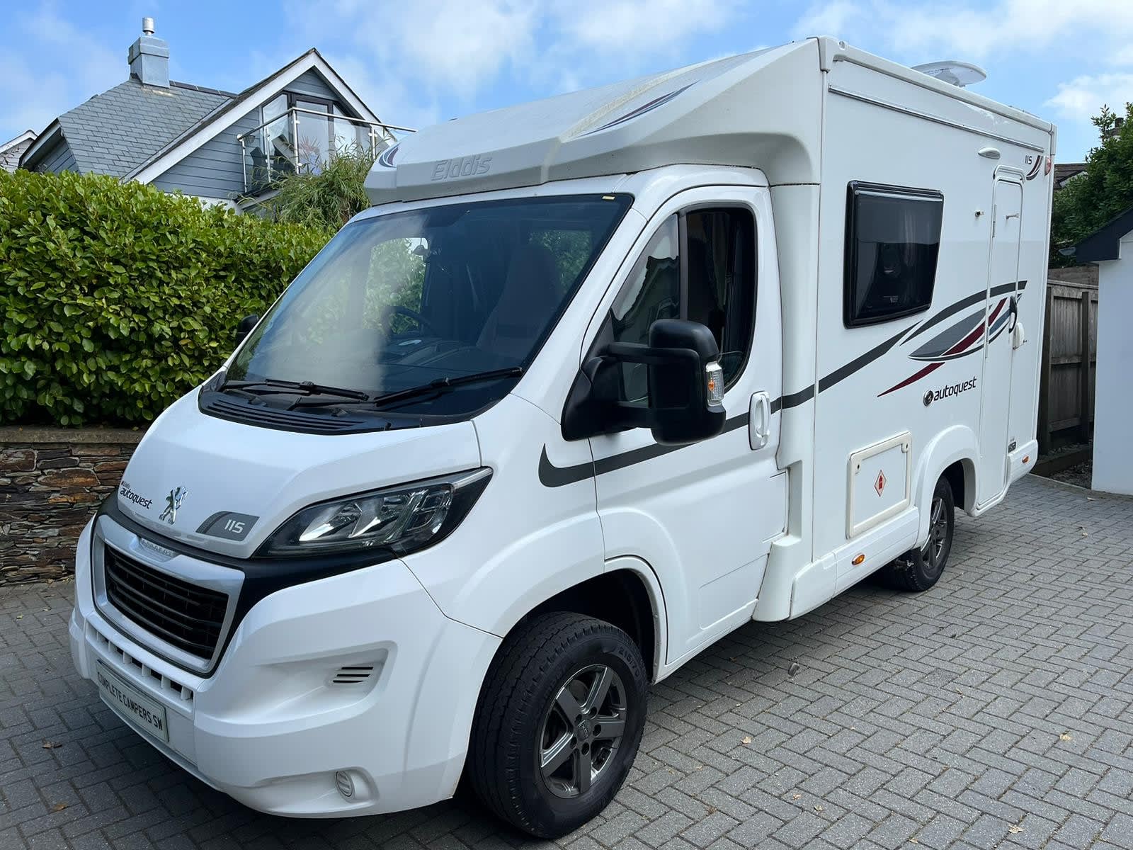 2017 Elddis Autoquest 115 White