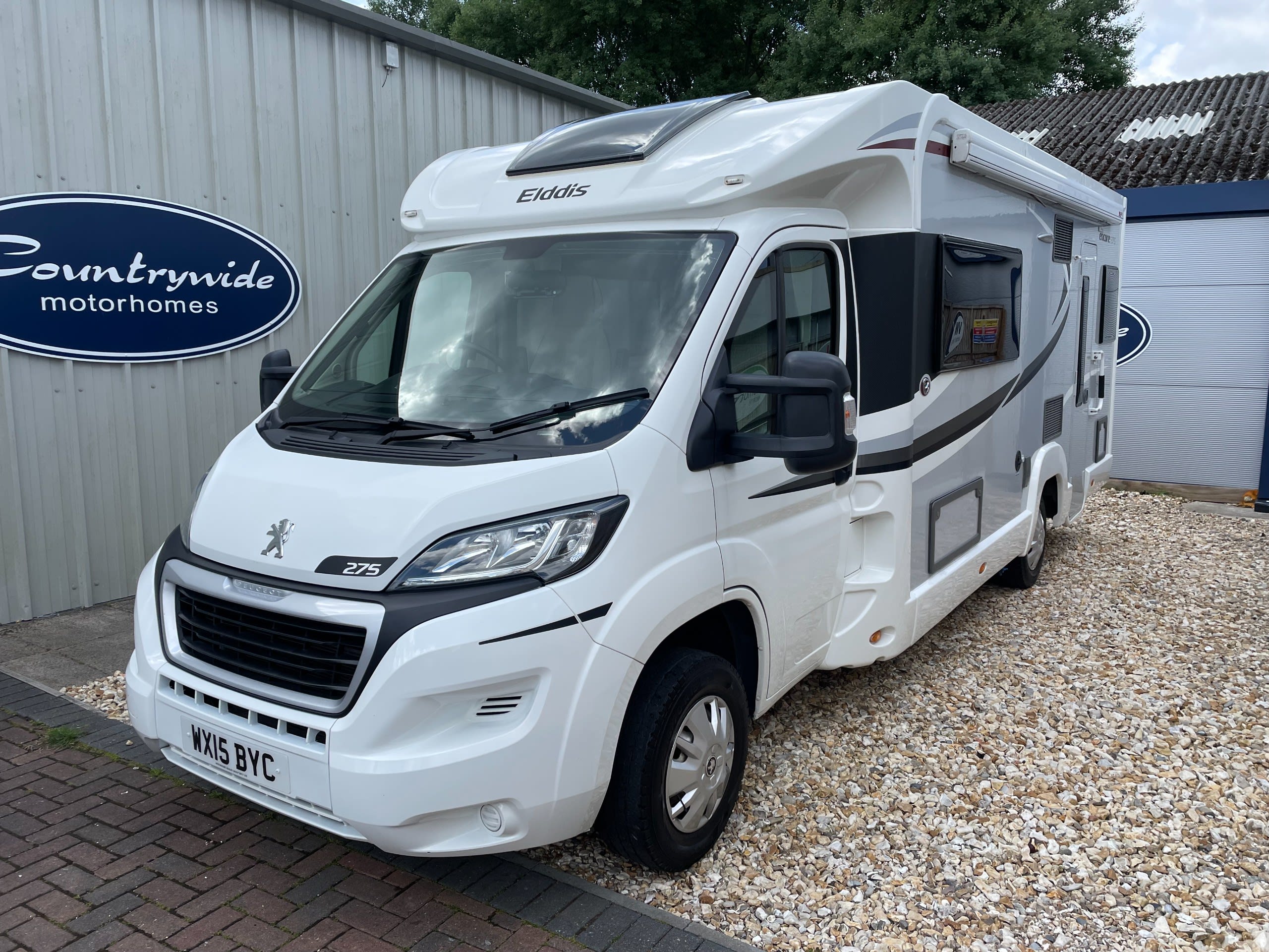 2015 Elddis Encore 275 White