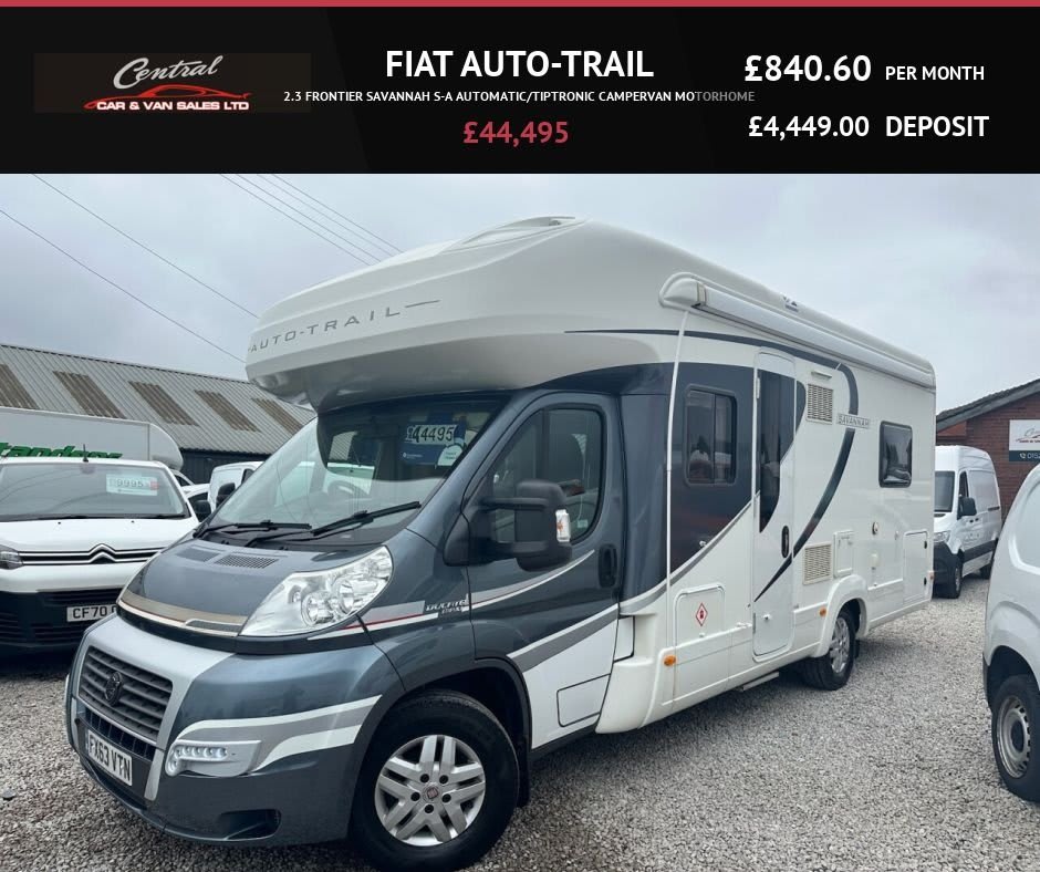 Fiat Auto-trail 2.3 Frontier Savannah S-a Automatic/tiptr...