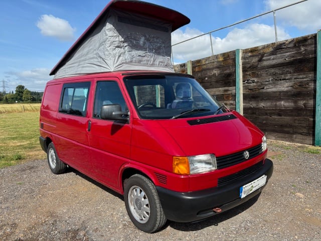 2003 T4 Vw Campervan With Pop Top Roof