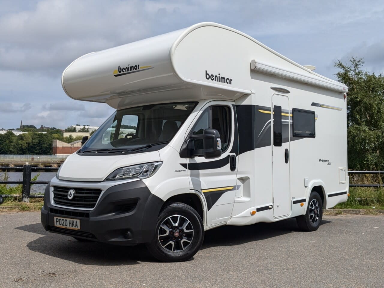 Fiat Benimar Primero 331 Motorhome 2.3 Fiamma Awning And ...