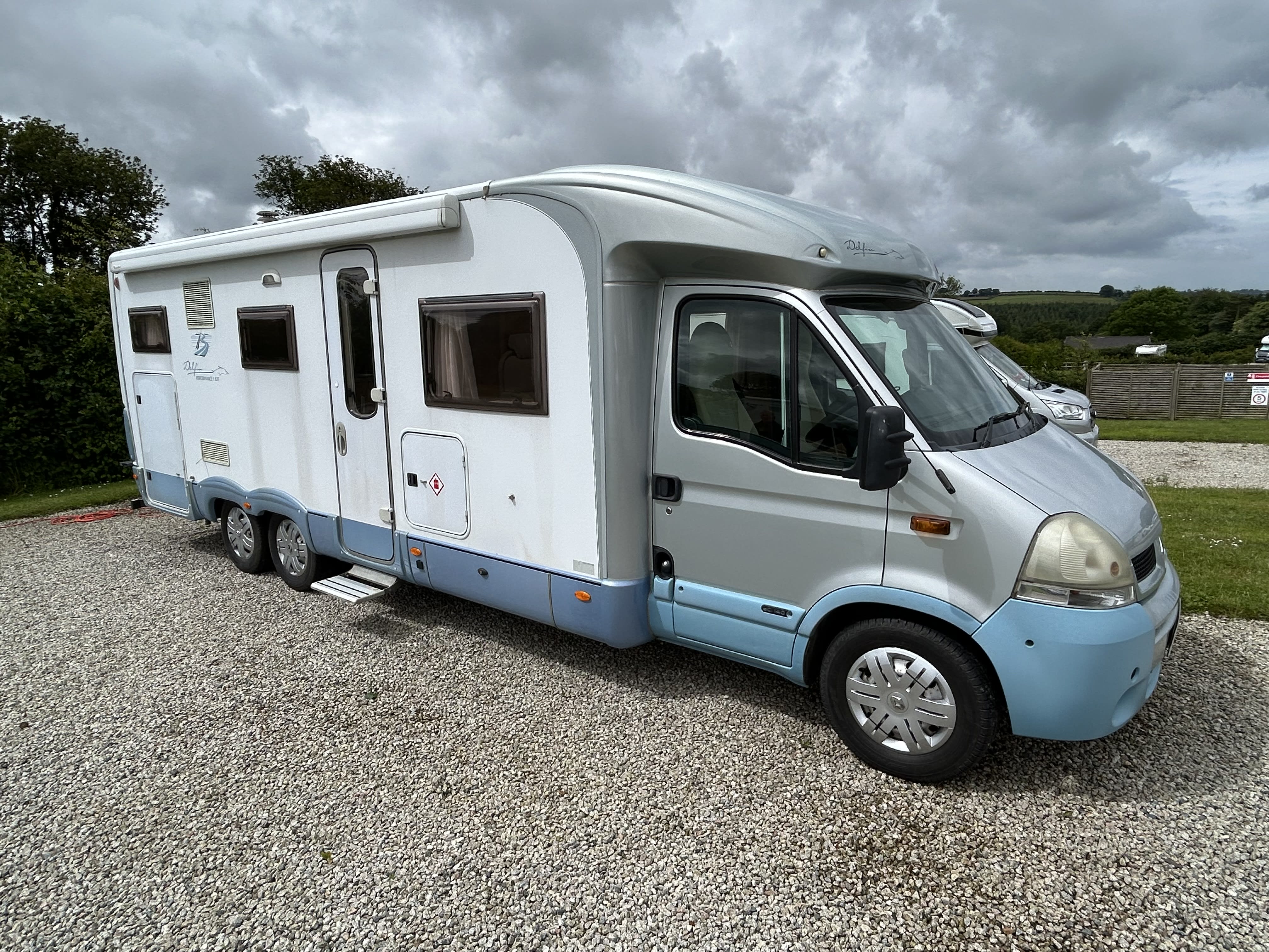 Burstner Delfin T821 2006 Rear Fixed Bed Tag Axel Motorho...