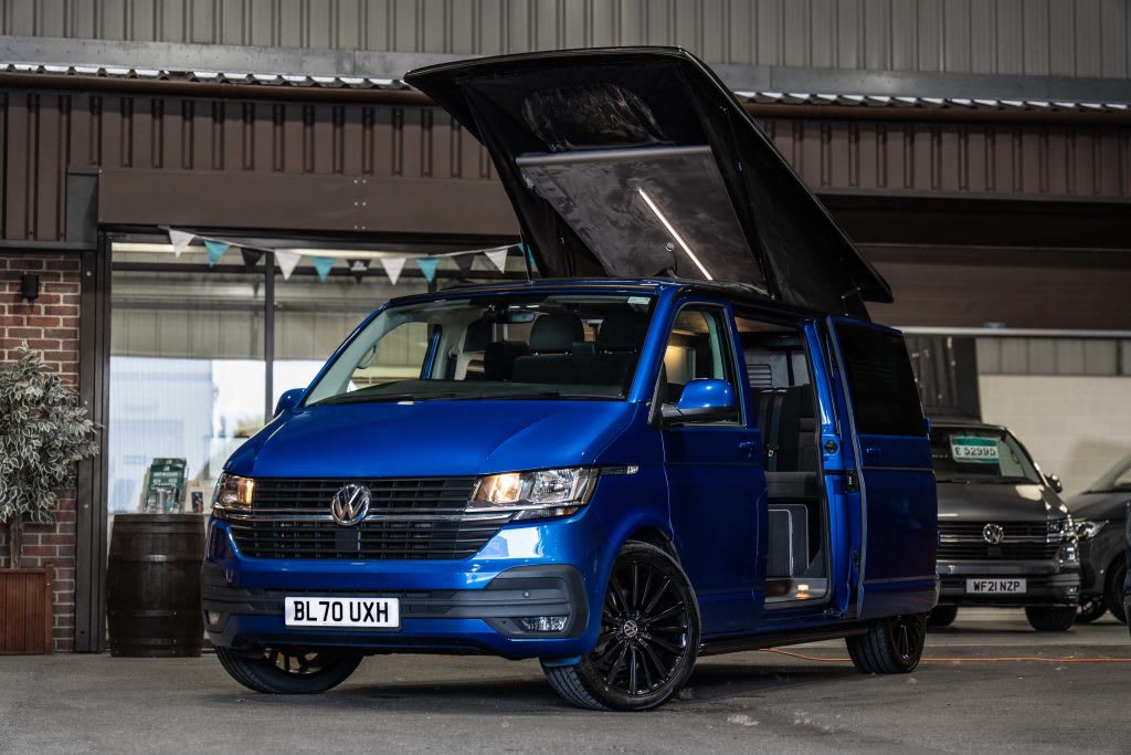Volkswagen Transporter Vw T6.1 Highline Ravenna Blue Long...