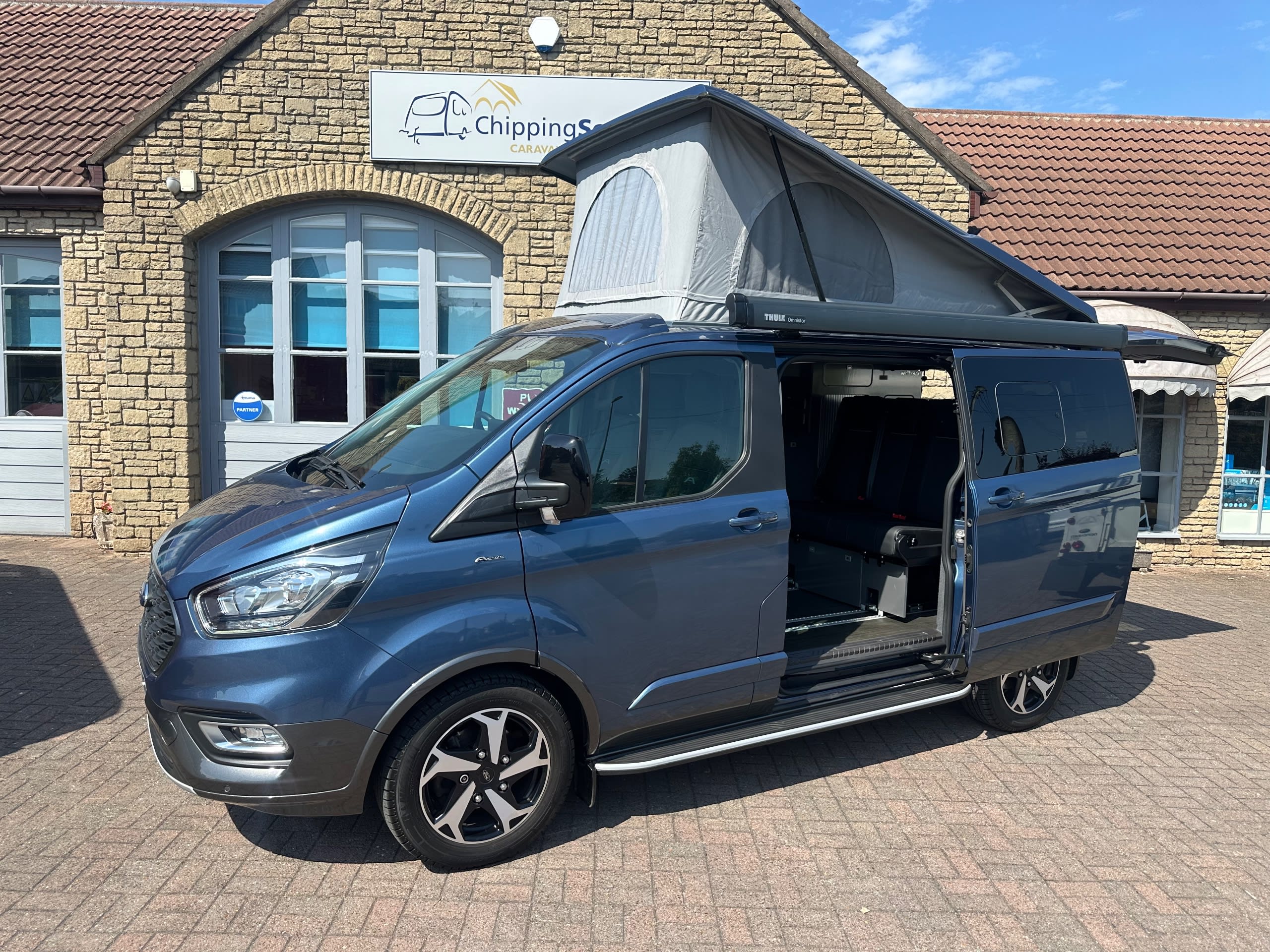 2021 Ford Wellhouse Transit Custom Blue