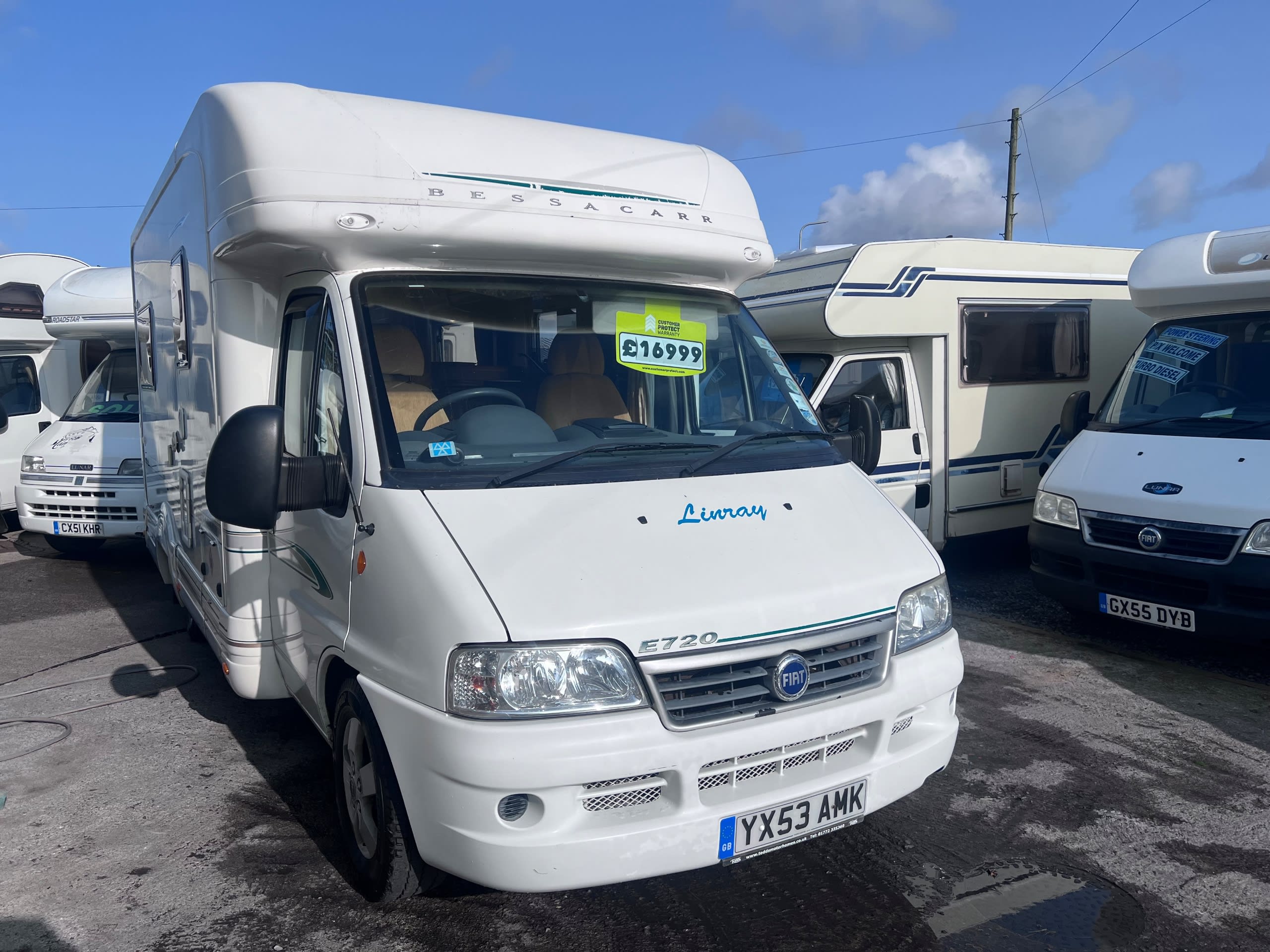 2003 Bessacarr E720 White