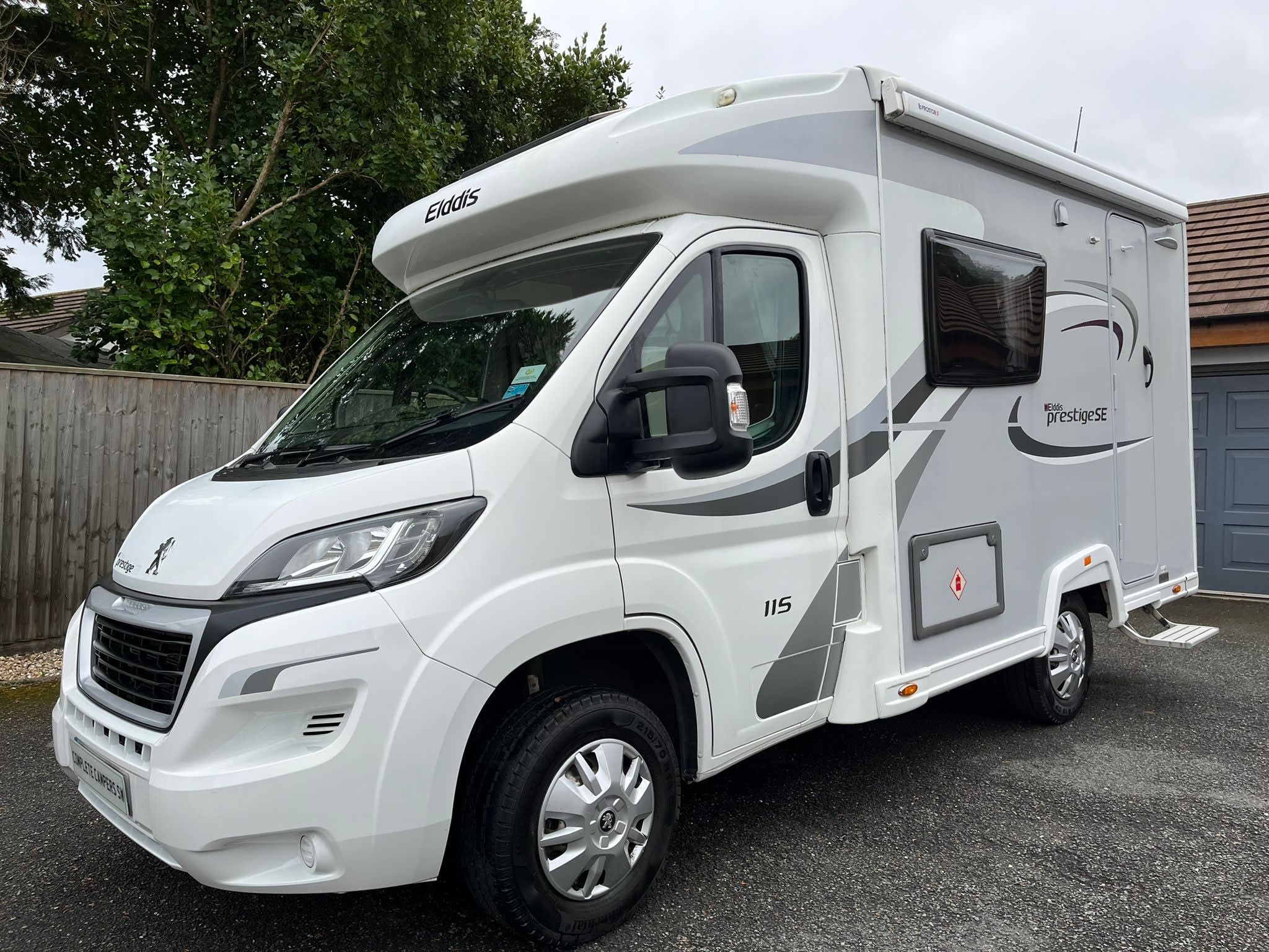 2015 Elddis Autoquest 115 White
