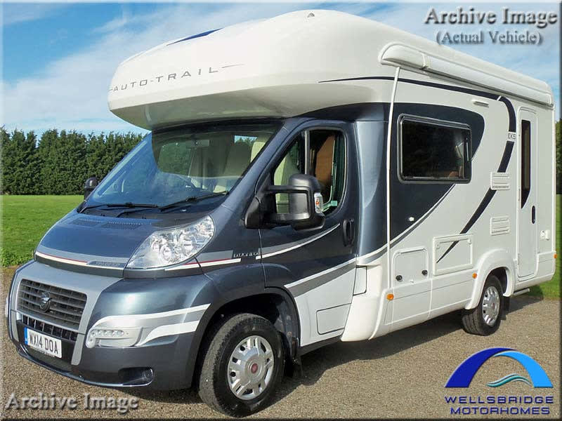2014 Auto Trail Tracker White