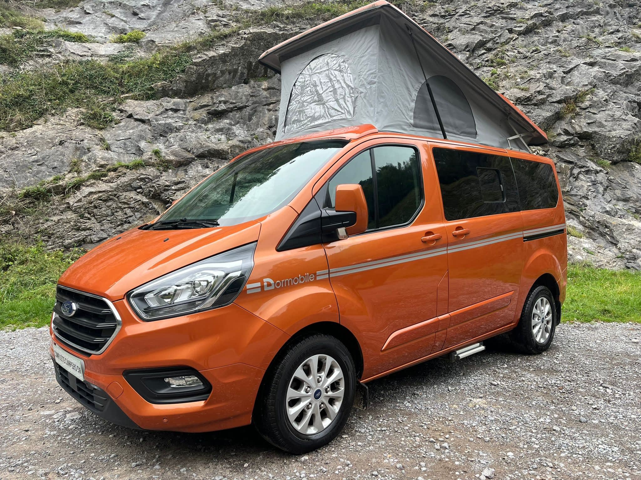 2021 Dormobile Ford Transit Custom Orange