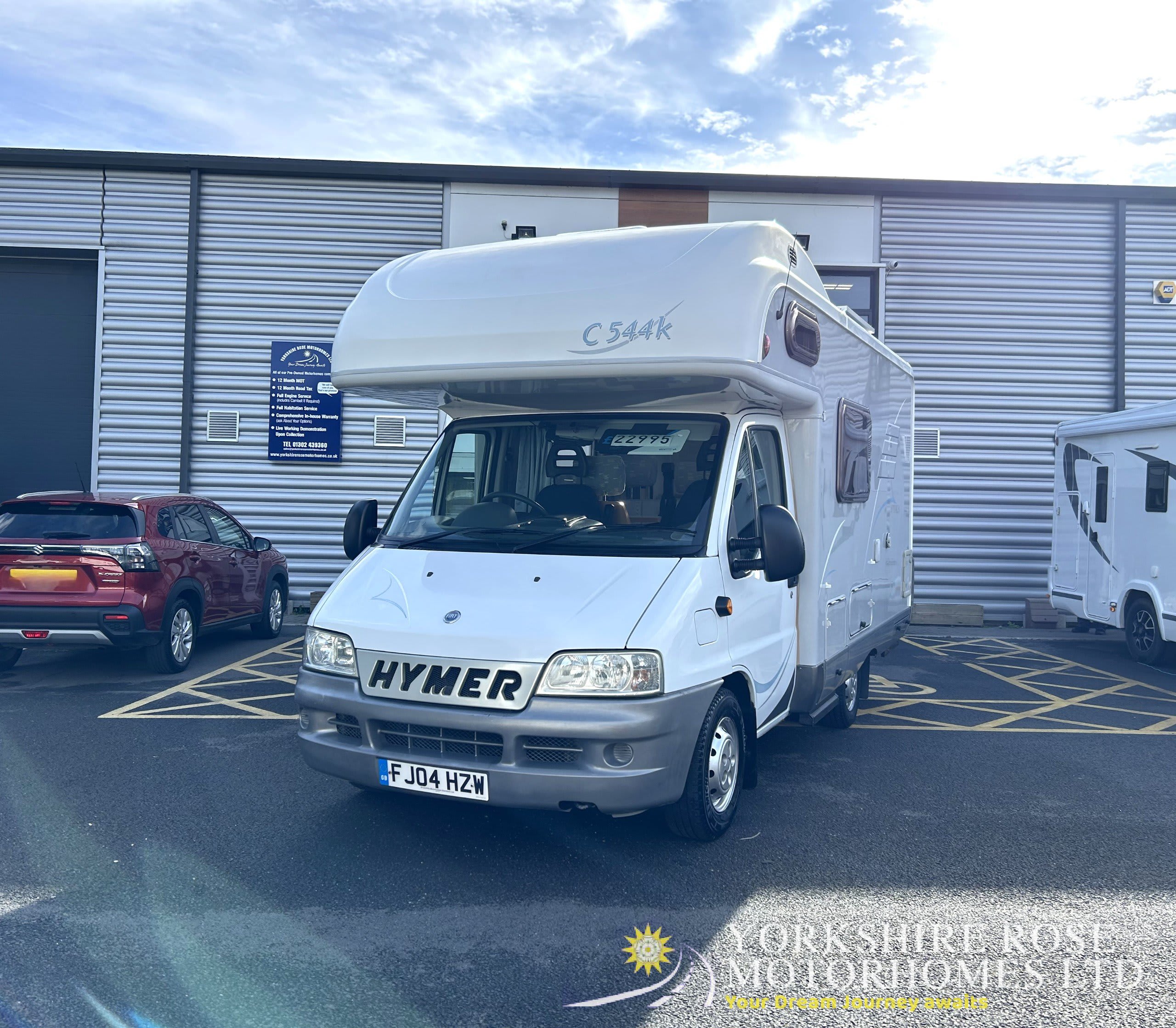 2004 Hymer C544 K White