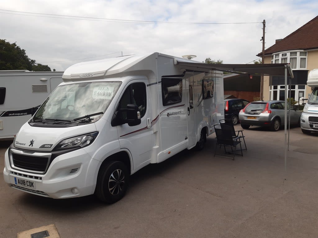 2018 Elddis Autoquest White