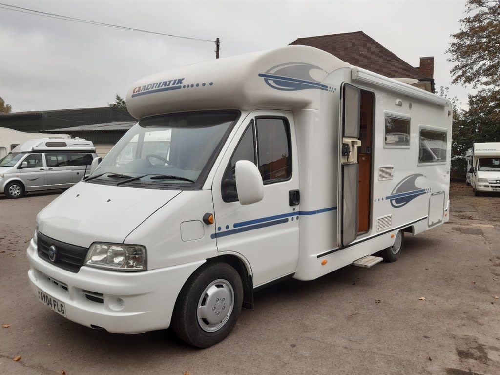 2004 Adria Coral White