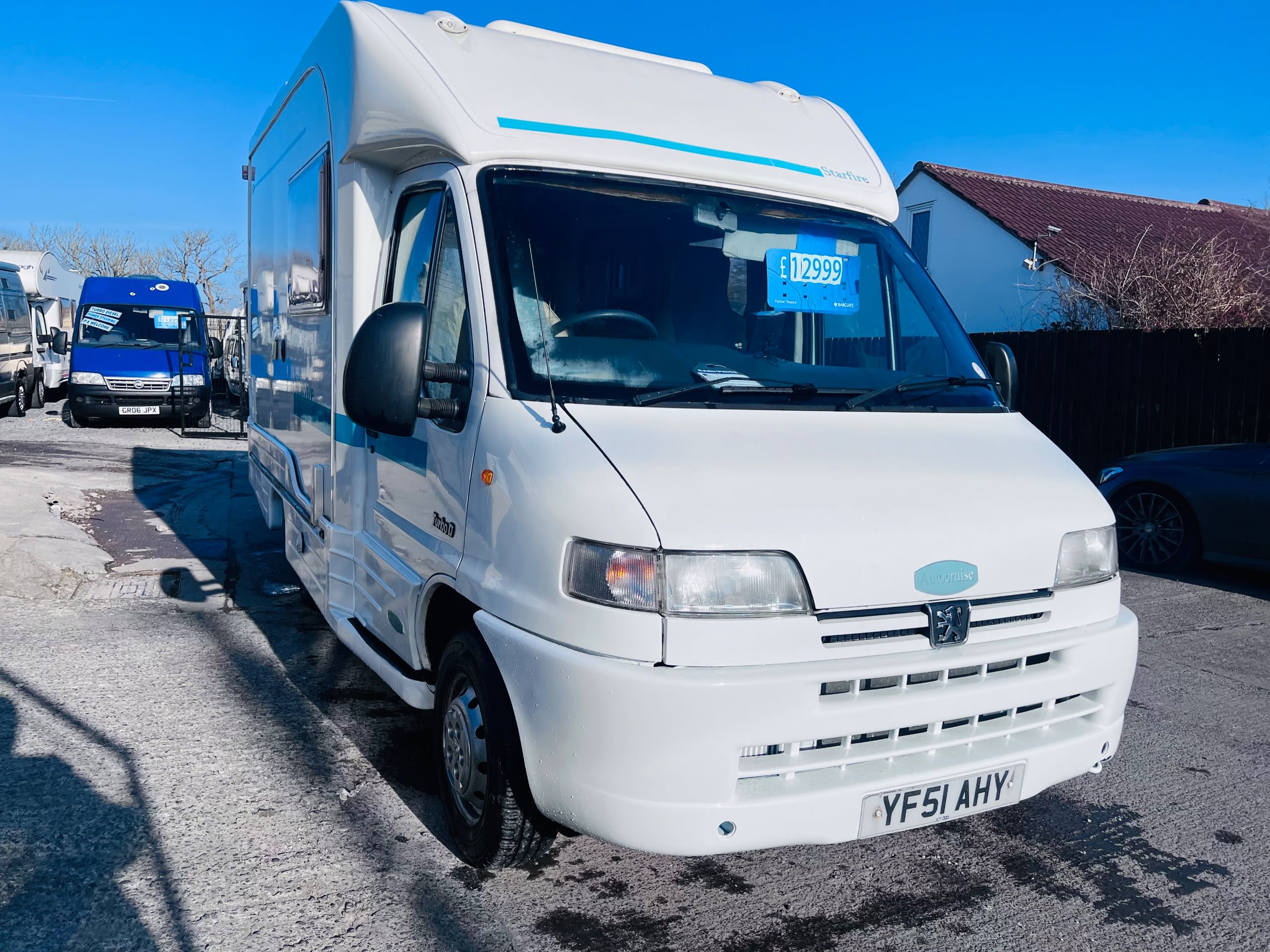 2002 Autocruise Starfire White