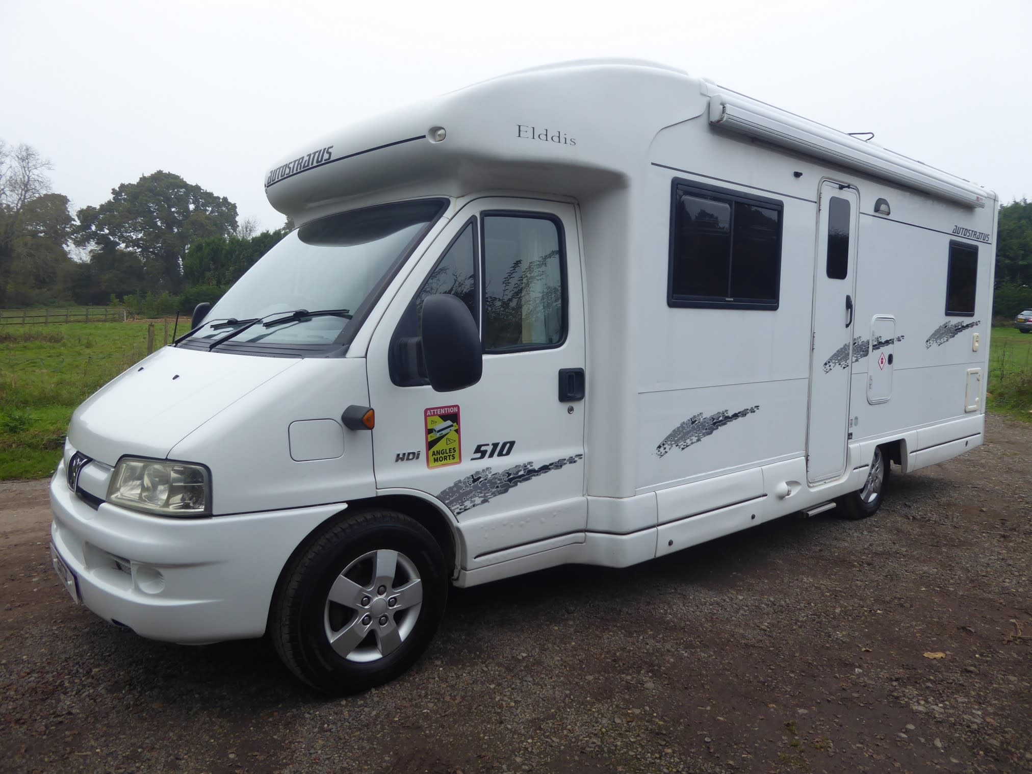 2006 Elddis Autostratus White
