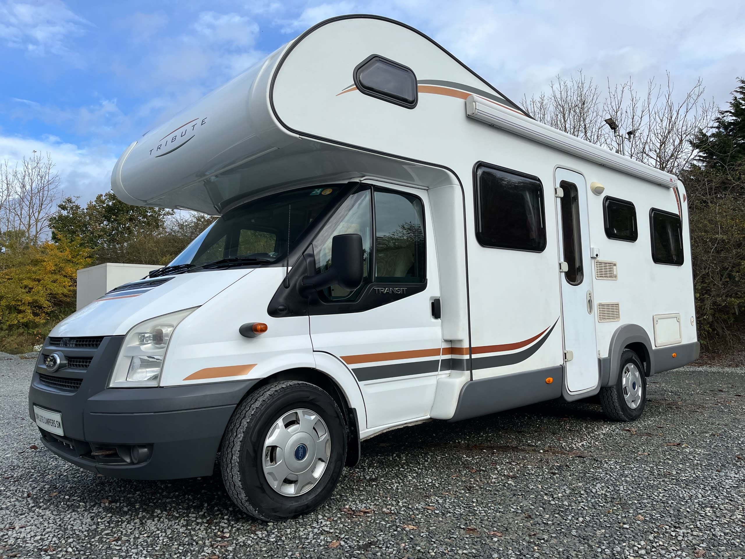 2010 Auto Trail Tribute White