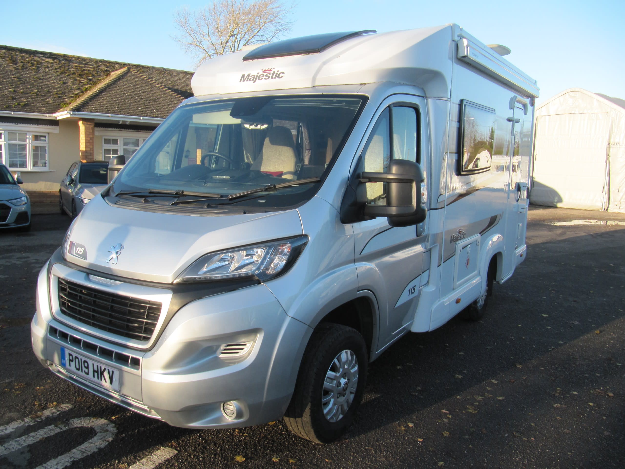 2019 Elddis Majestic 115 White