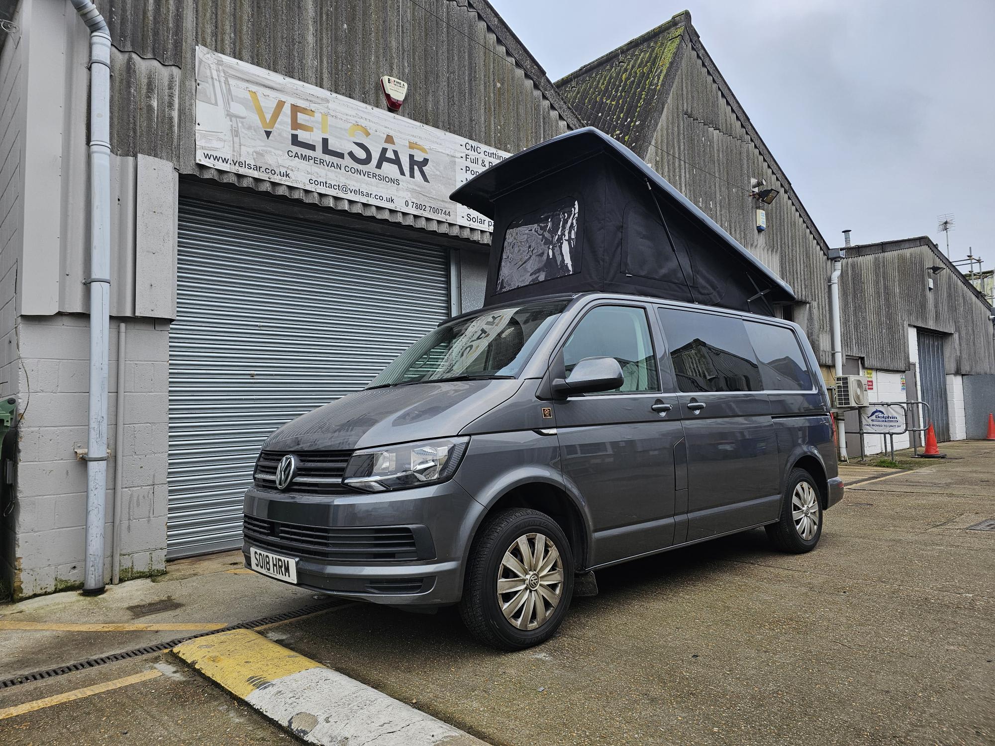 2018 Vw Transporter T6 Swb Tailgate /5 Speed Manual 4 Ber...