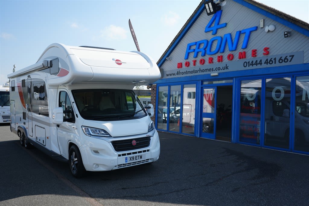 2019 Burstner Argos 747 White