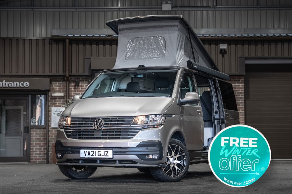 Volkswagen Vw Transporter T6.1 Highline Mojave Beige Camp...