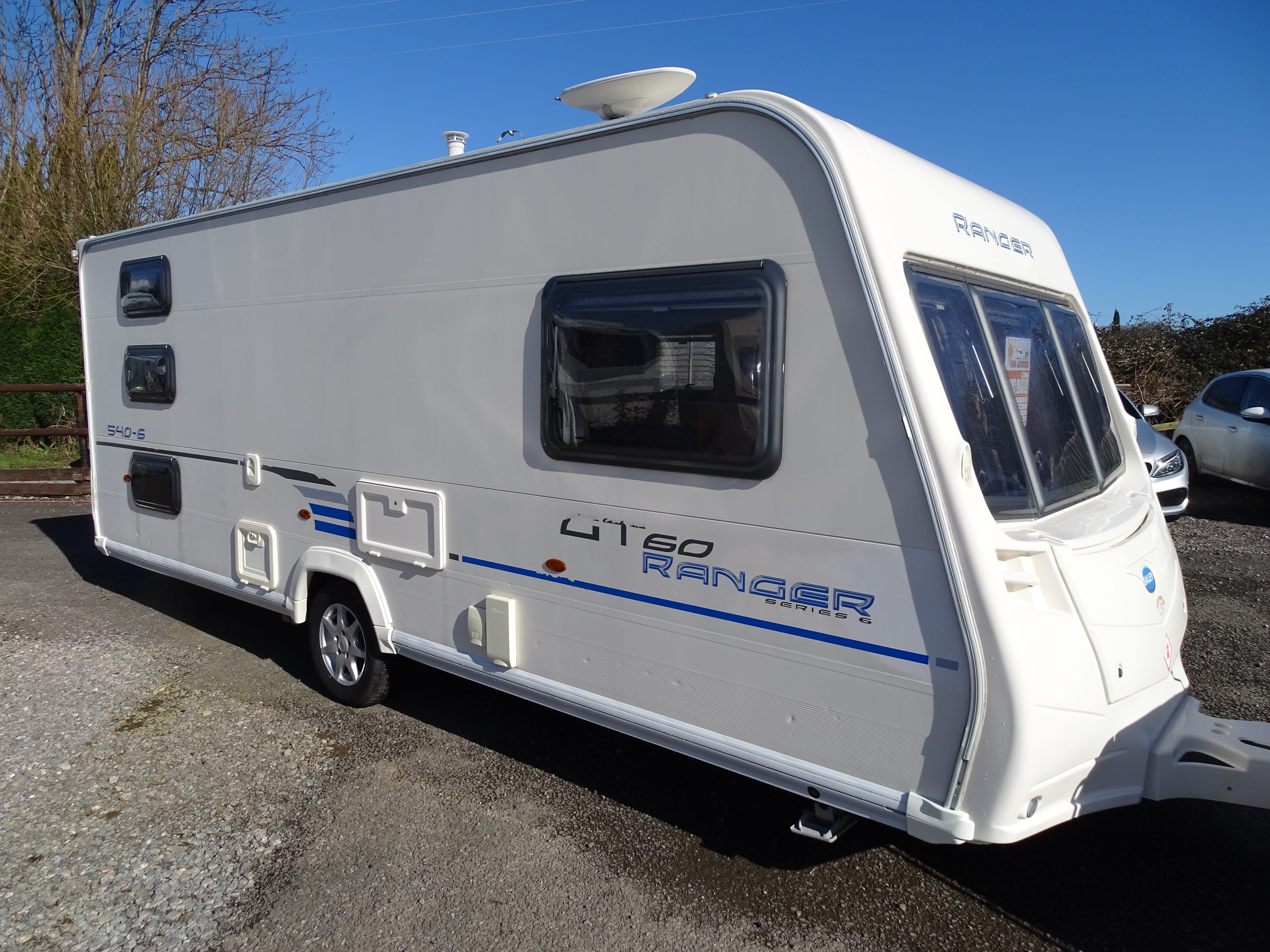 Bailey Ranger Gt60 540/6 2010 6 Berth Single Axle Touring...