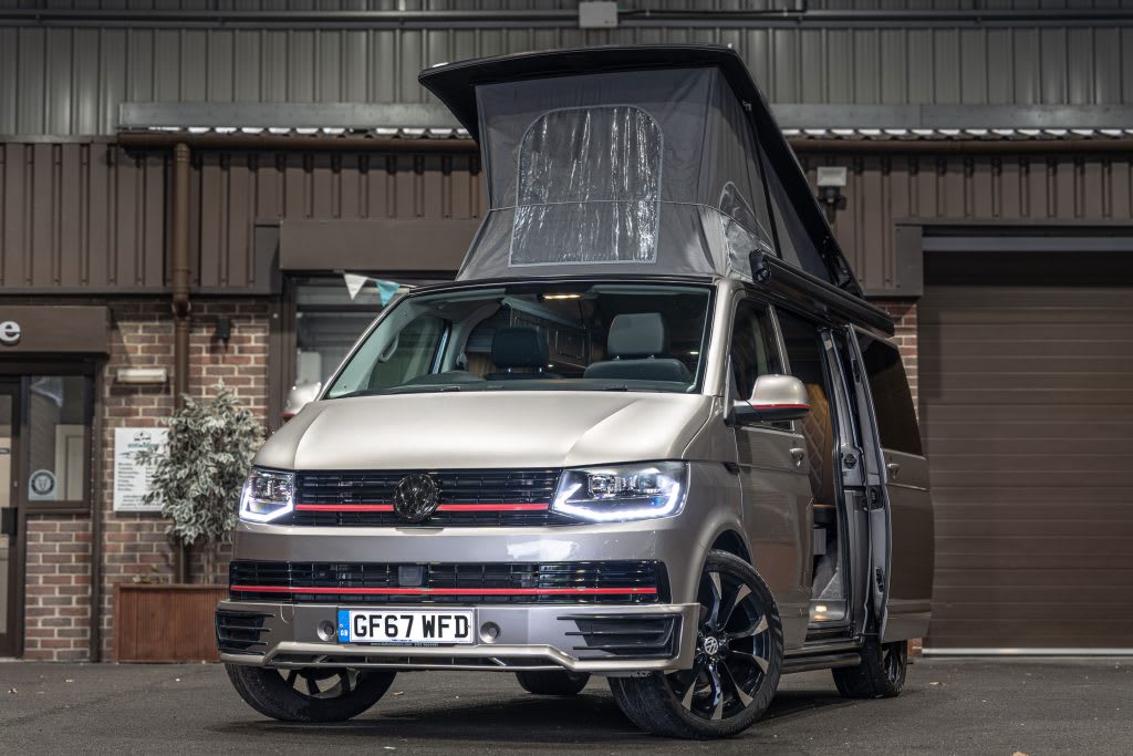 Volkswagen Vw Transporter 2017 T6 Mojave Beige Camper Van
