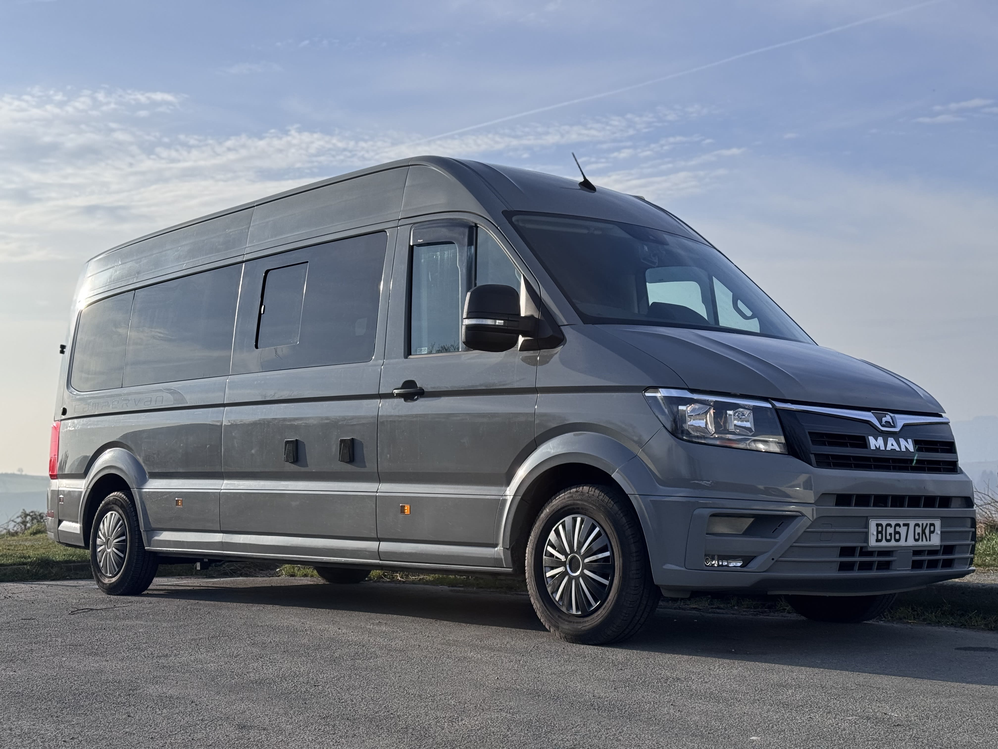 Stunning Man Tge (vw Crafter) Automatic Lwb Campervan. So...